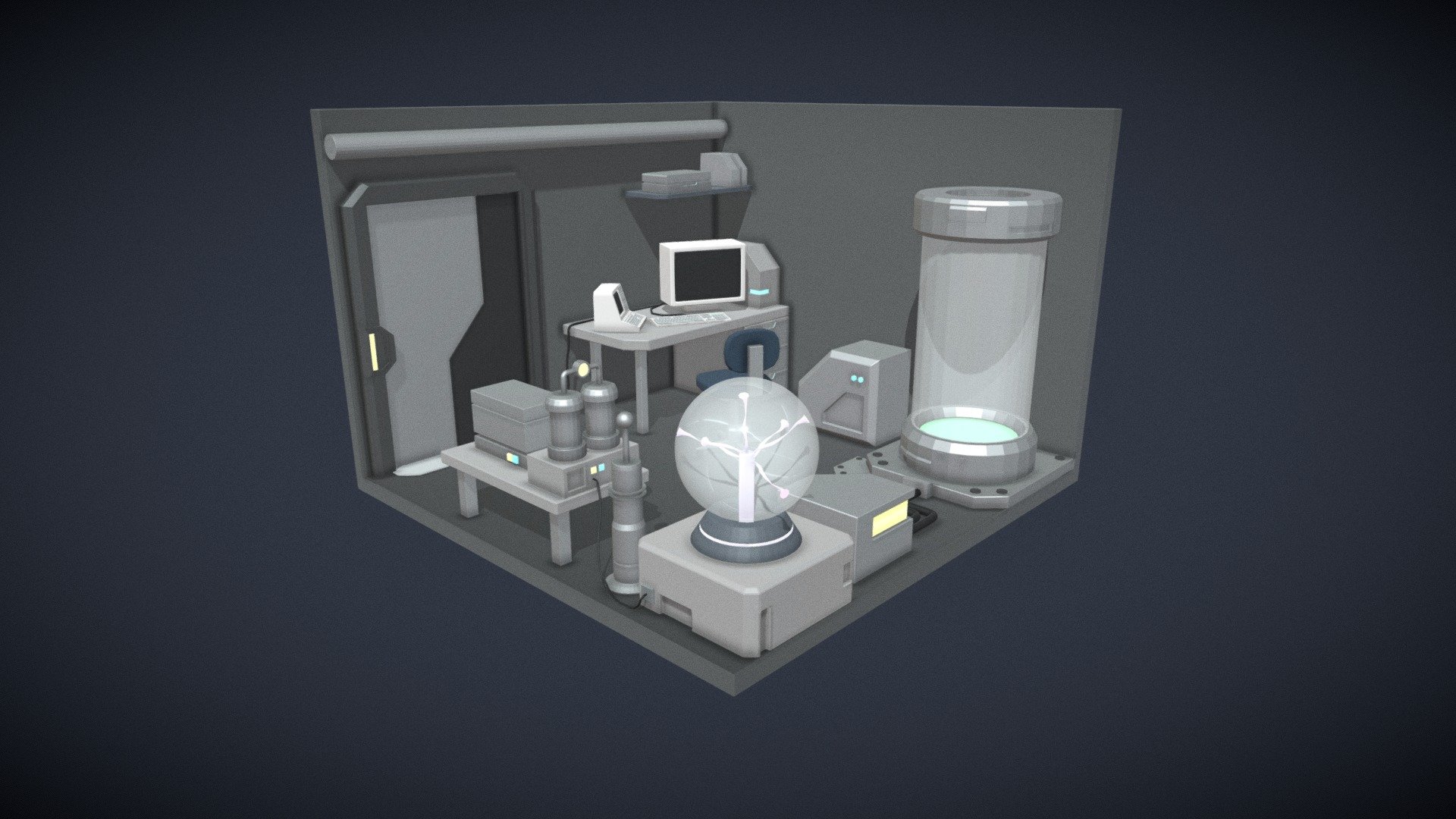 science cabin - Download Free 3D model by julianikonenko [2646b95 ...