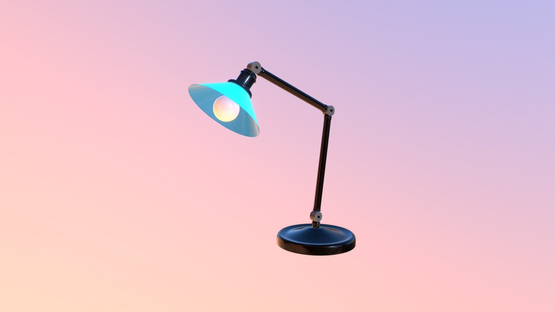 Simple Lamp - 3D model by David (@dcochrane117) [2647602] - Sketchfab