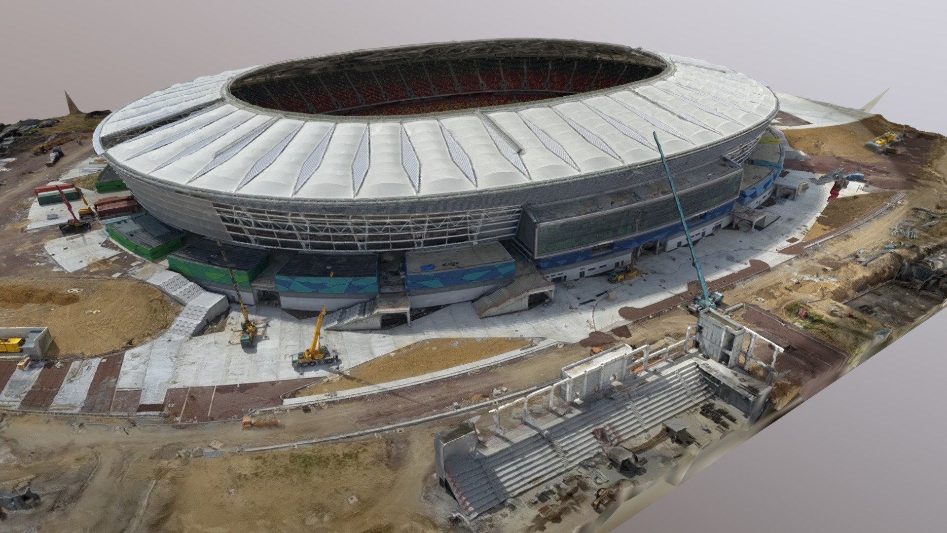 Japoma Sport Complex 2019/04/26 - 3D model by cv222 (@cv2220222 ...