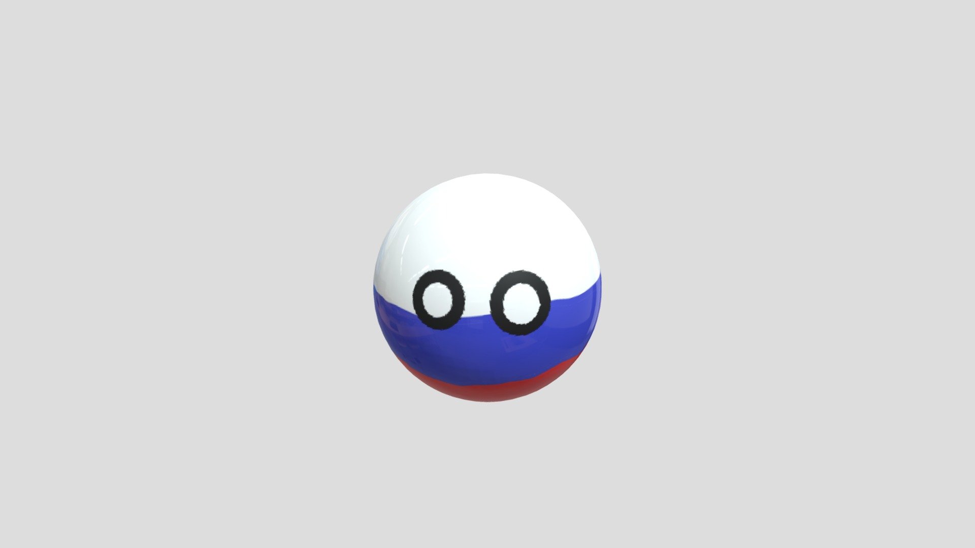 Russiaball - Download Free 3D model by Wii (@wiisketchfab) [26492f1 ...