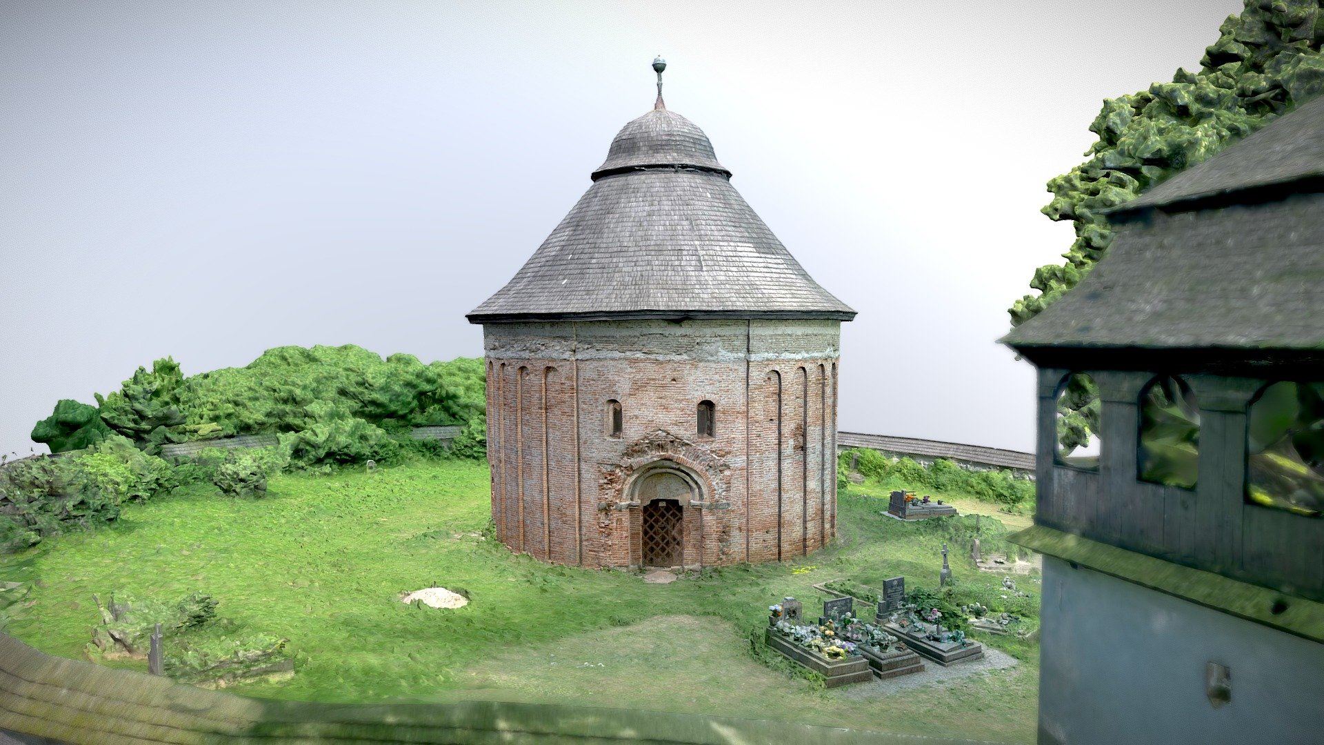 Rotunda in Šivetice - 3D model by Overhead4D (@OVERHEAD) [2649a3b ...
