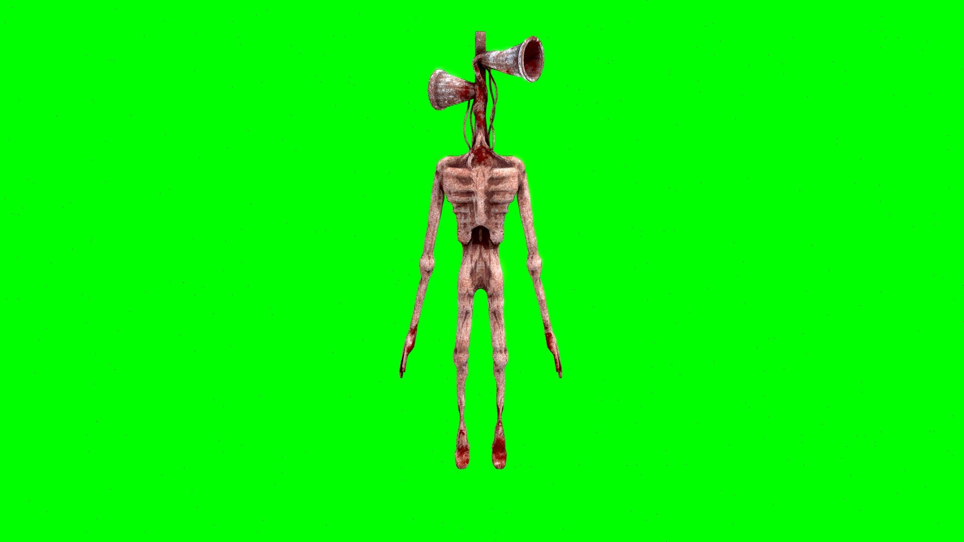 Horror-skunx-siren-head-model (1)@ Slow Run - Download Free 3D model by ...