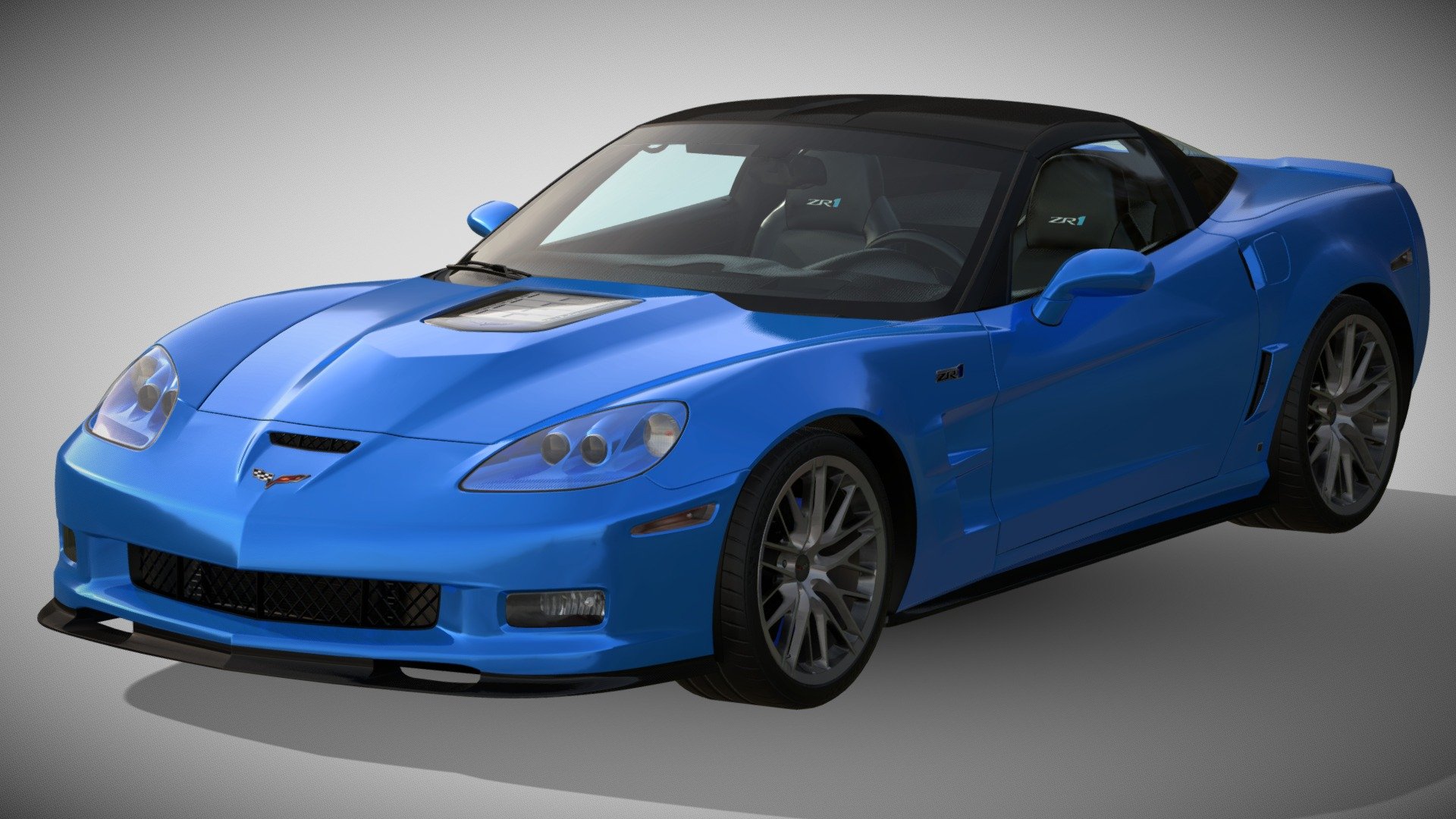 2009 Chevrolet Corvette ZR1 - Download Free 3D model by Ddiaz Design ...