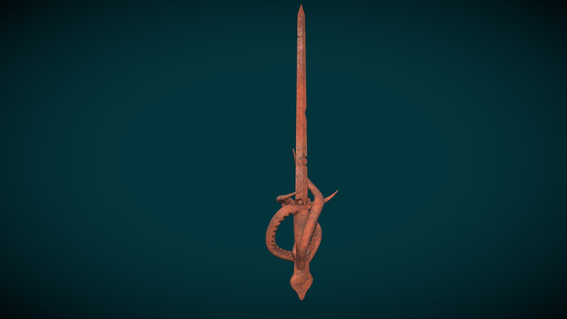 rusted octopus sword - Download Free 3D model by henningrs [264a9e0 ...