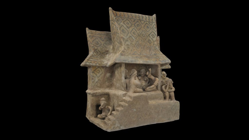 House with Ritual Feast - 3D model by Matthew Brennan (@matthewbrennan ...