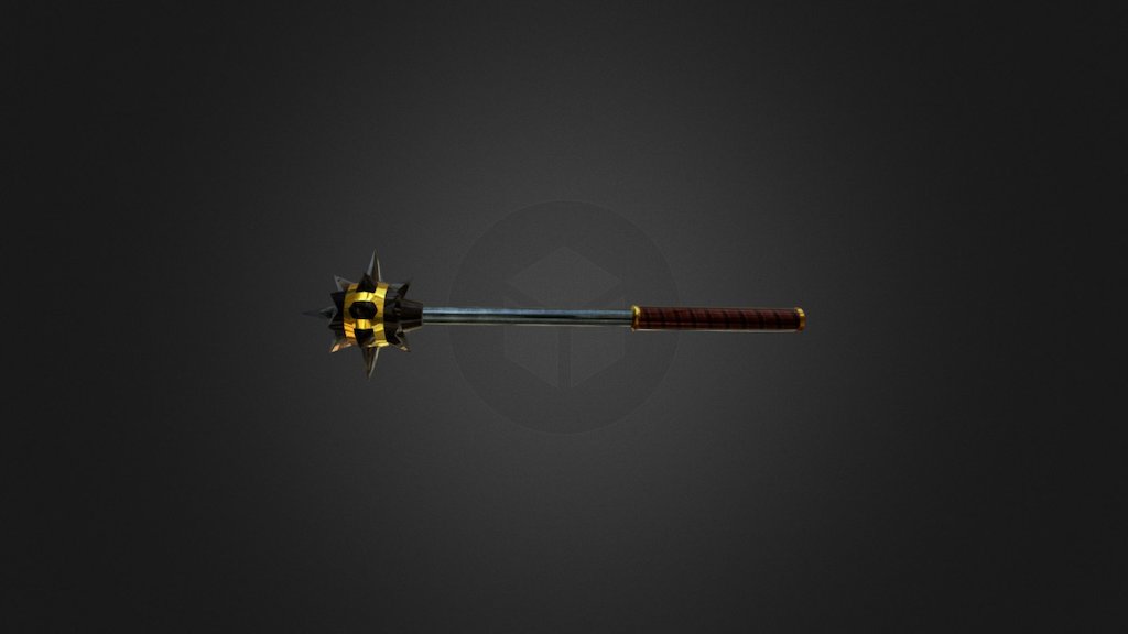 Morning Star Mace - Download Free 3D model by FangedAnteater [264d65e ...