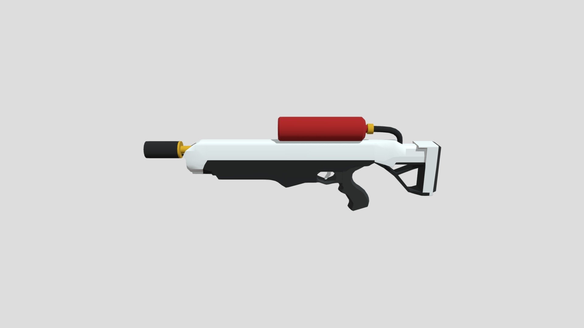 Flamethrower - Low Poly - Download Free 3D model by geov4ni [264d691 ...