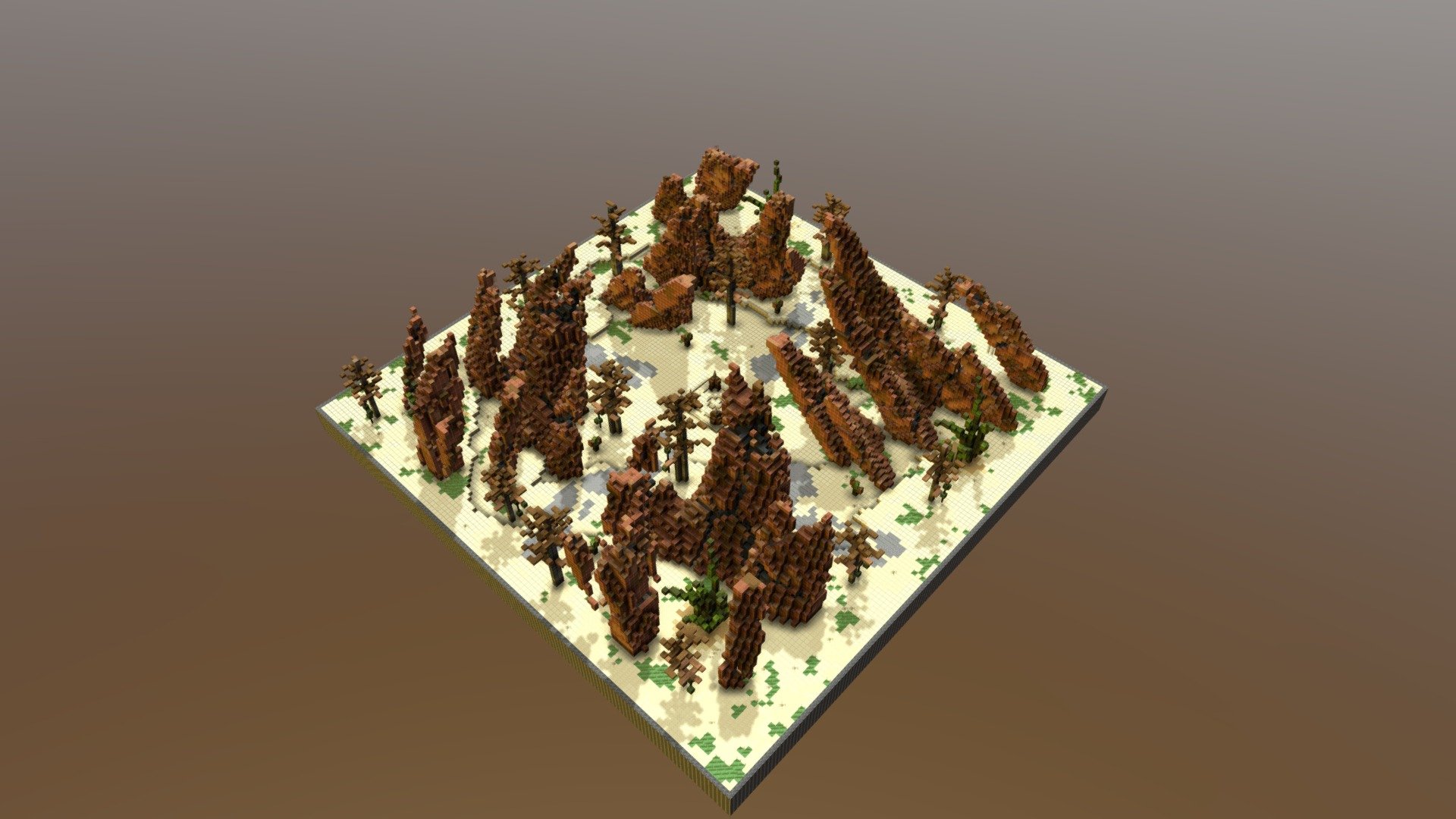 HCF ~ Desert KoTH - 3D model by KoraProjects [264dccc] - Sketchfab