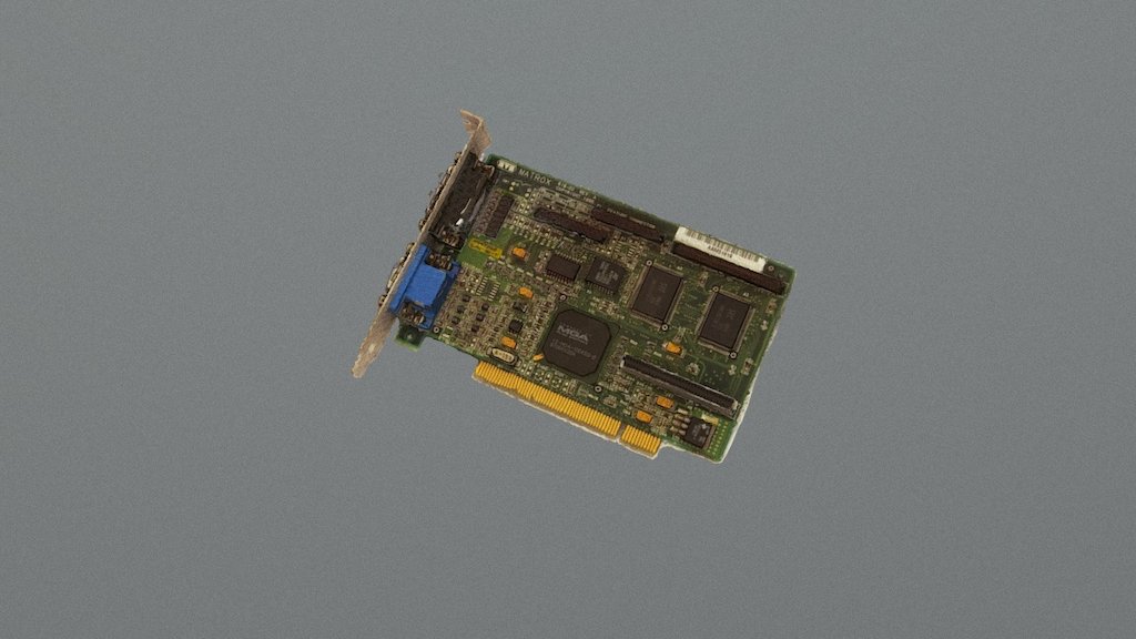 Matrox Mystique - 3D model by exelcior [264fc02] - Sketchfab