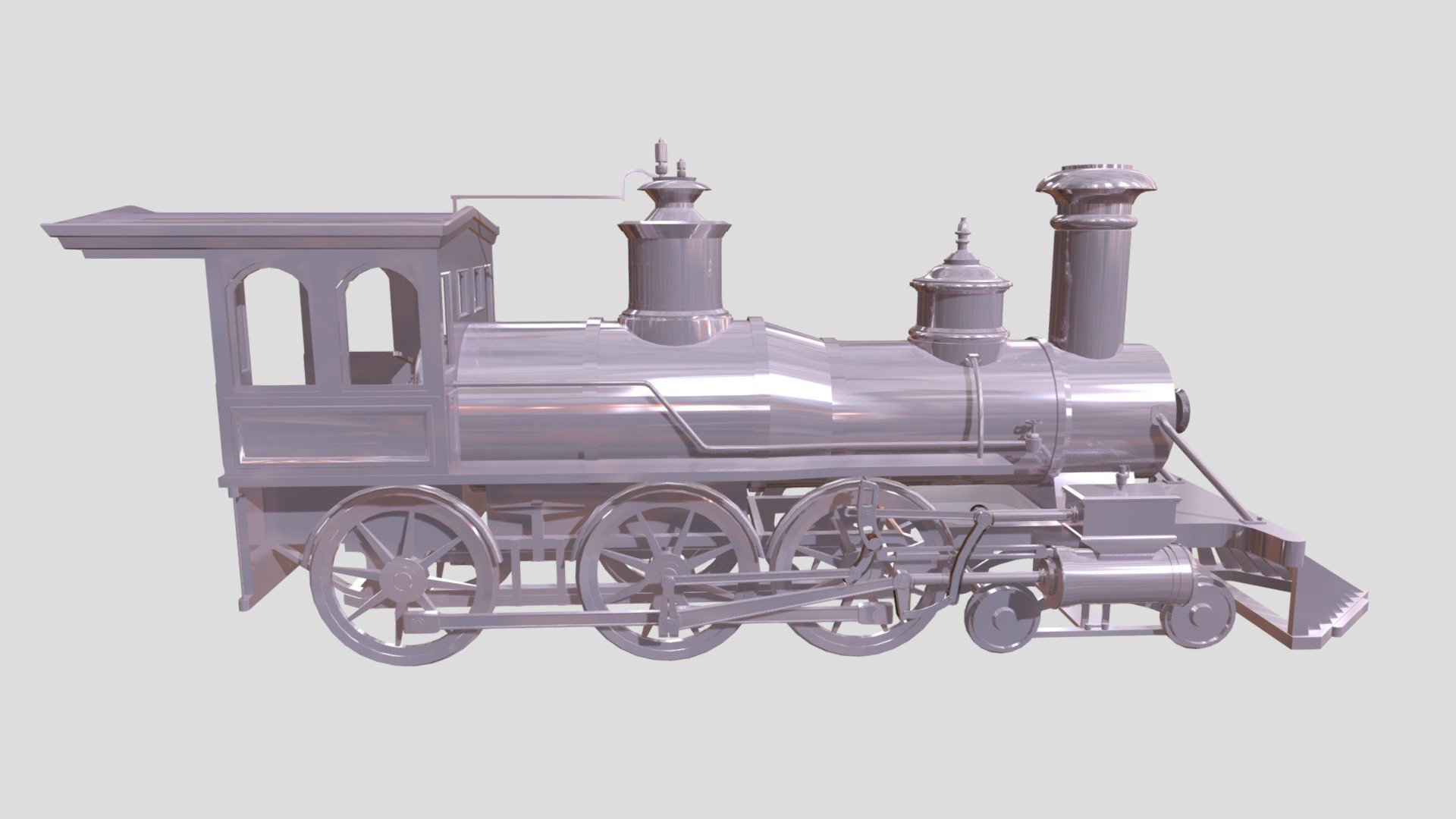 Locomotive - 3D model by NatasaSojic [2652436] - Sketchfab