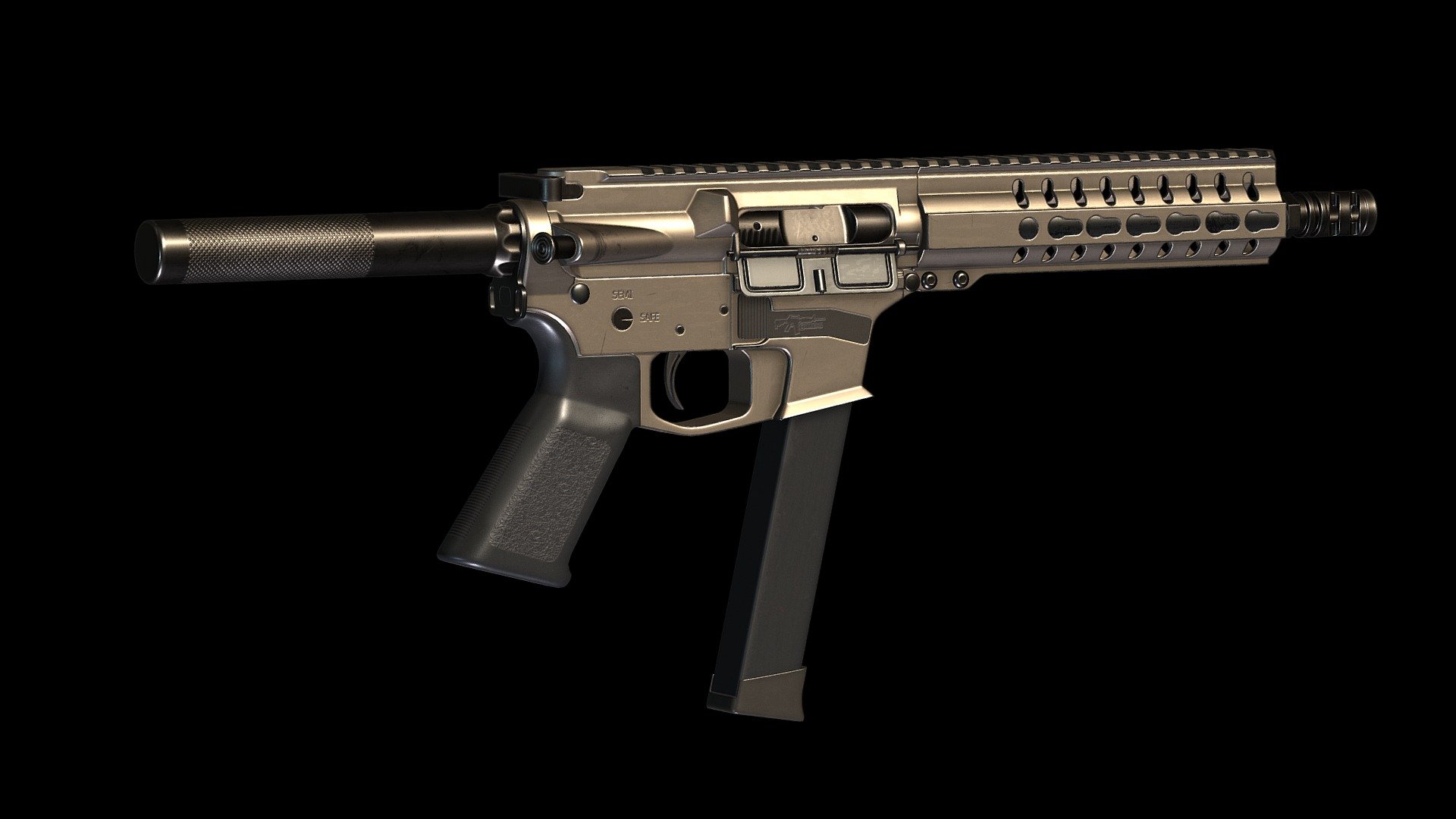 CMMG 9MM - 3D model by Roman Taraskin (@r3crd) [2652620] - Sketchfab