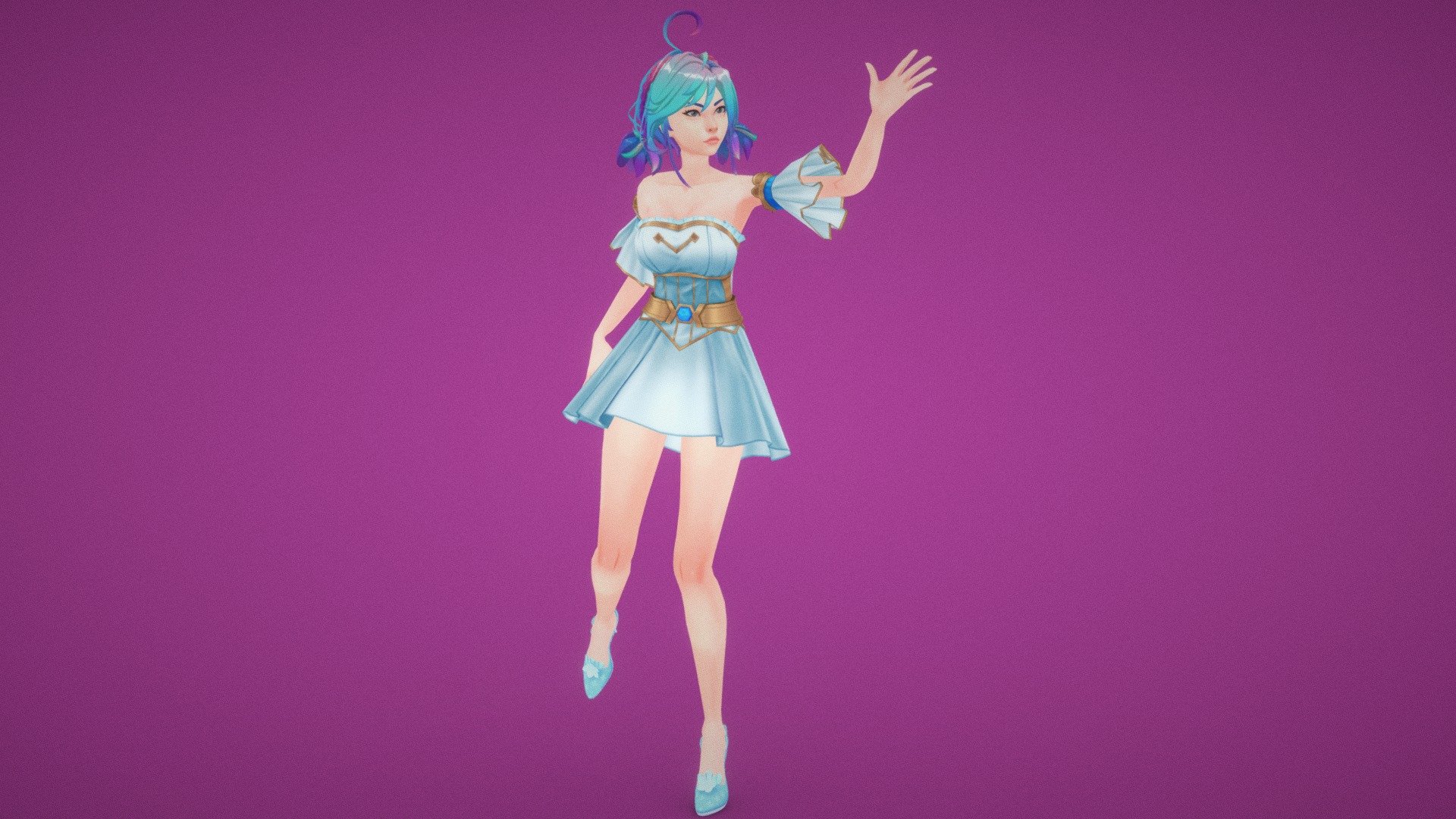 Hana VR_ver03 - Buy Royalty Free 3D model by BitBot Studio (@bitbotstudio) [2654115] - Sketchfab ...
