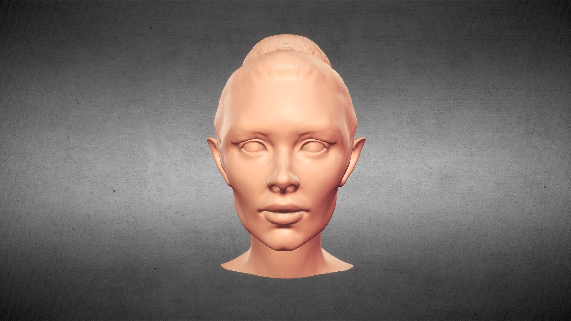 Female Elf - 3D model by claymoreminiatures [2654a8f] - Sketchfab