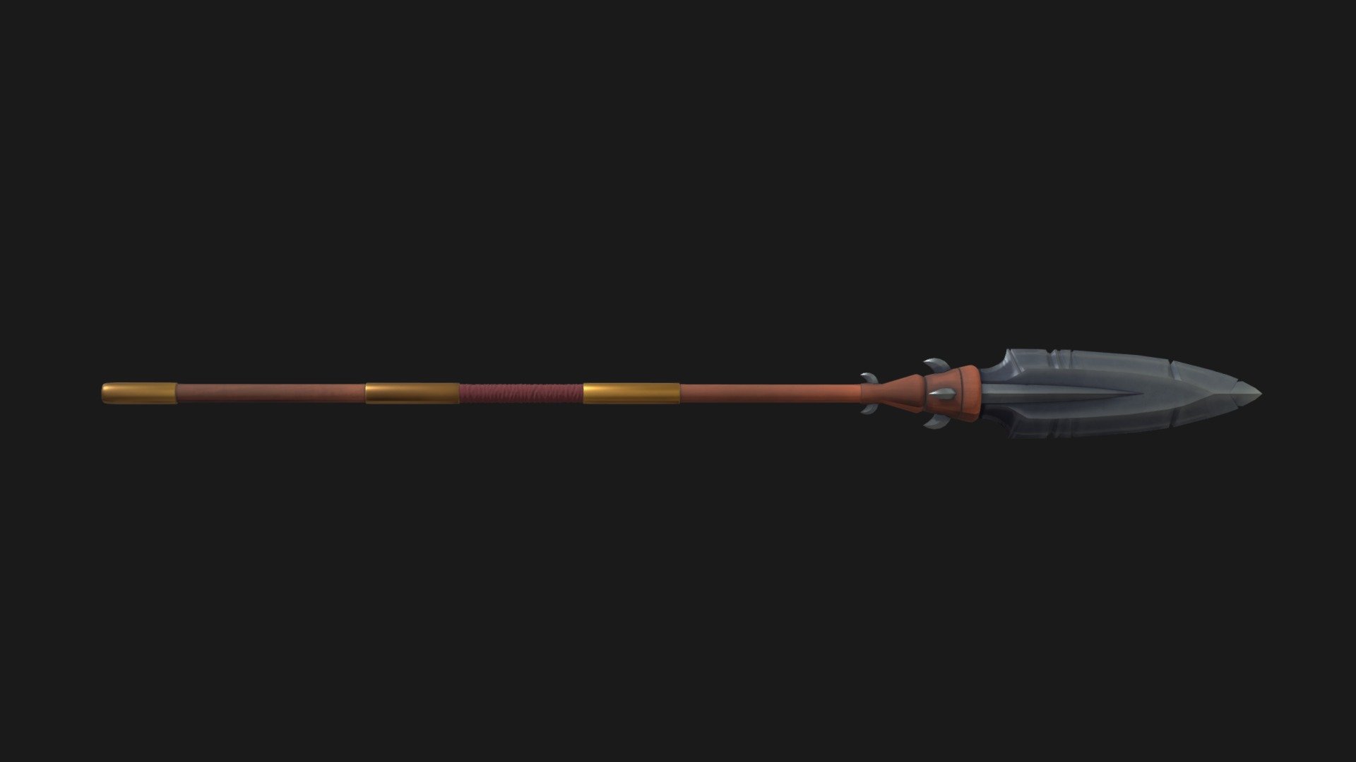 Stylized Optimized Spear - 3D model by notsinku [265838a] - Sketchfab