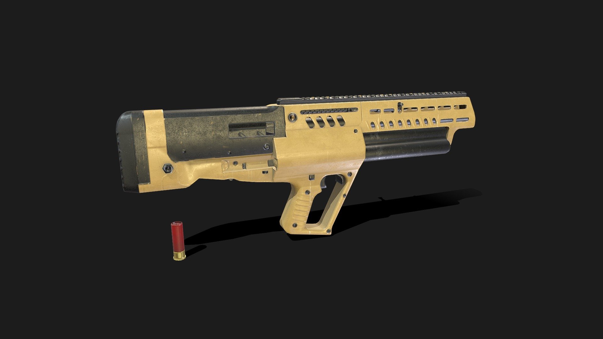 IWI Tavor TS12 Low-poly - Download Free 3D model by MaX3Dd [26584d8 ...
