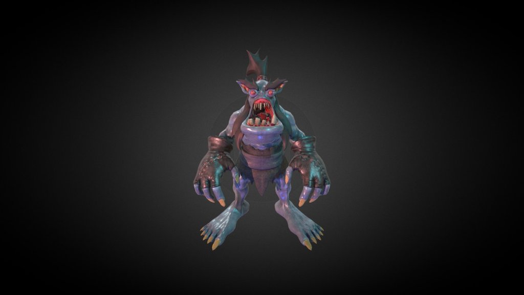 Ghoul Texture - 3D model by Rachel.Mary.Dougherty [265925f] - Sketchfab