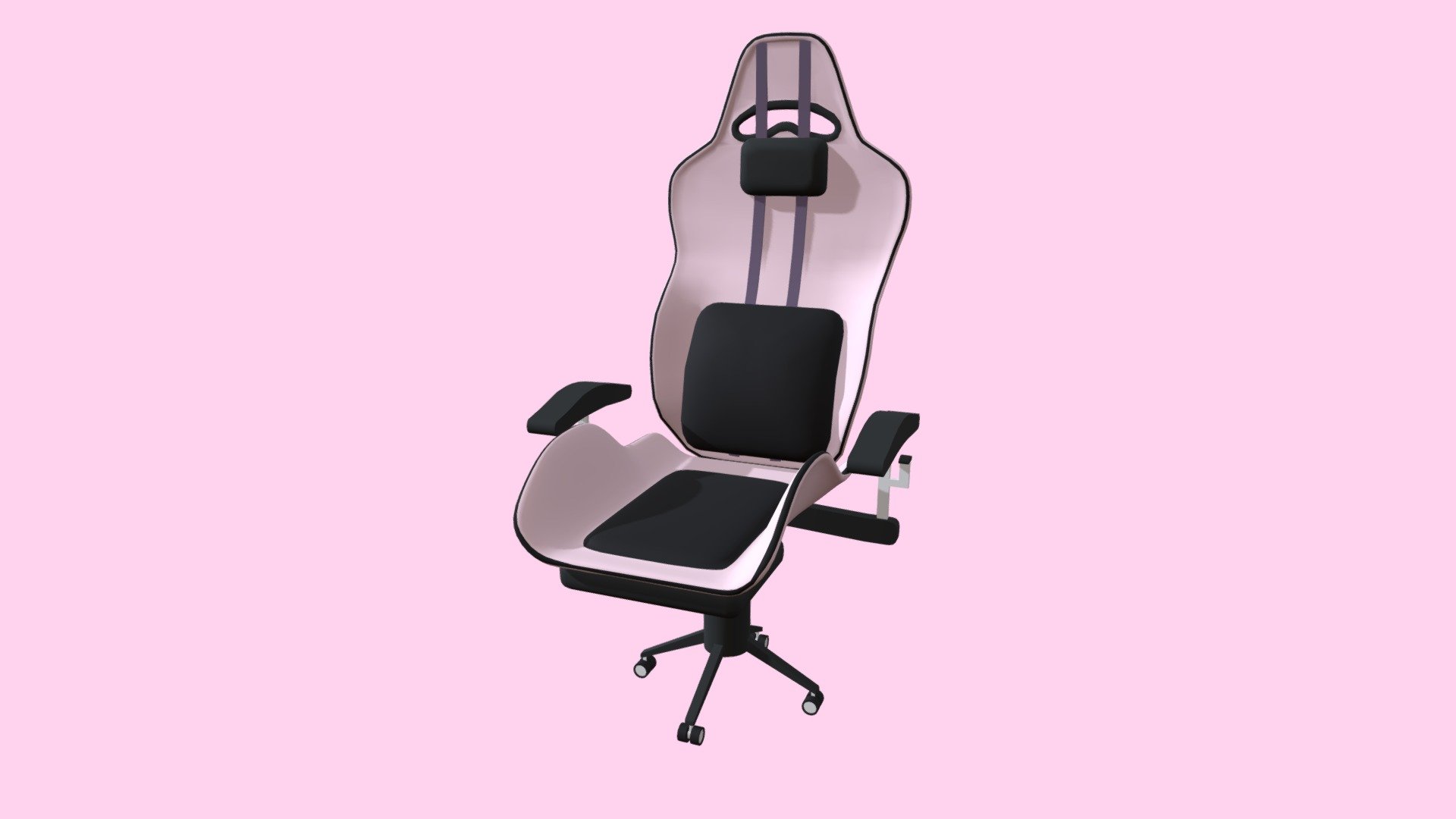 Gaming Chair (simple) - 3D model by Mickey3D (@nikalamose) [26593fc ...