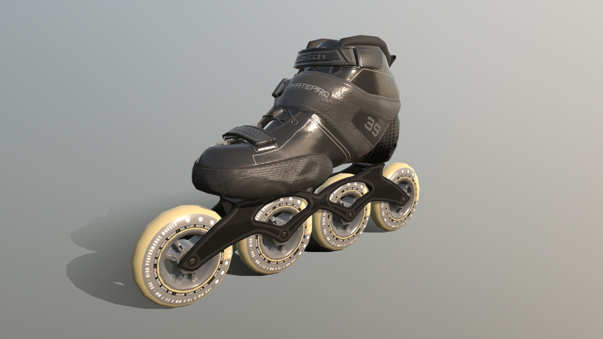 Rollerskates Race - Inliner - Download Free 3D model by brian-aa ...