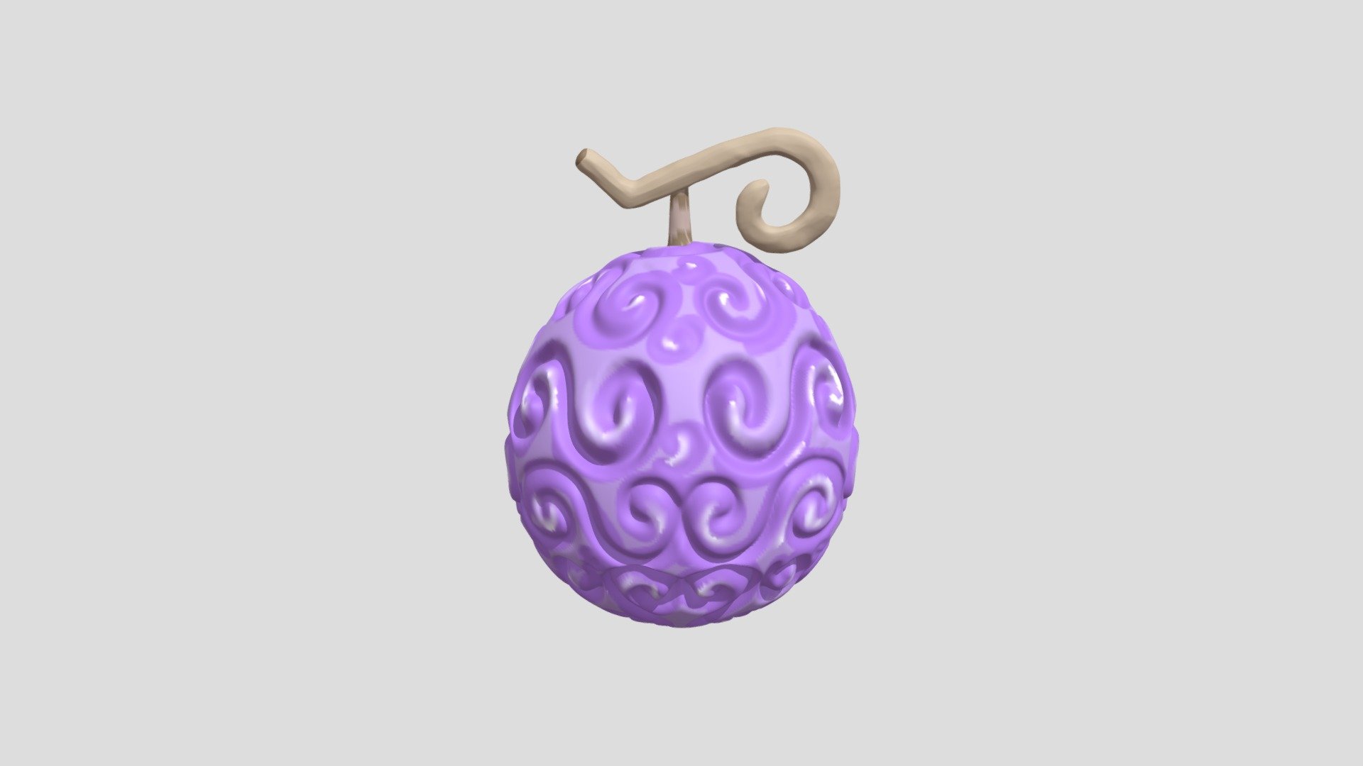 Devil Fruit - Download Free 3D model by YaseminGungor (@doomgirlface ...