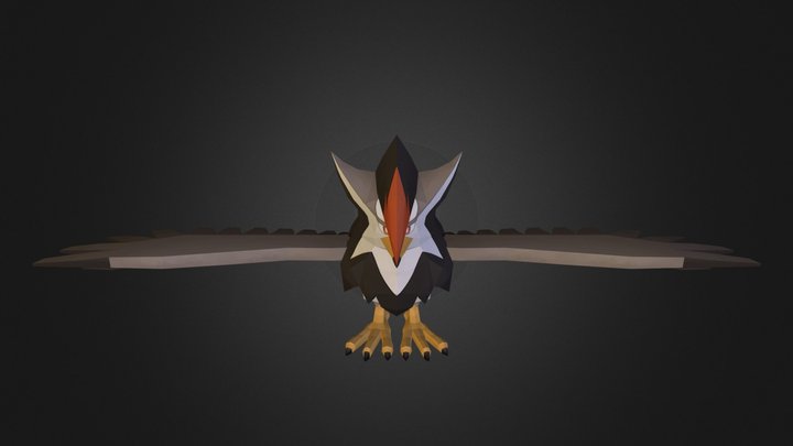 Pokemon Staraptor Flying