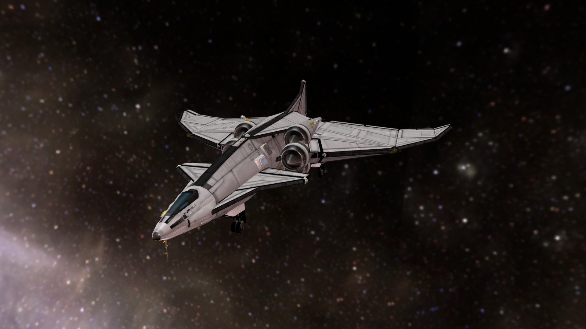 Starchaser 4c - 3D model by Shyrka [265b0a3] - Sketchfab