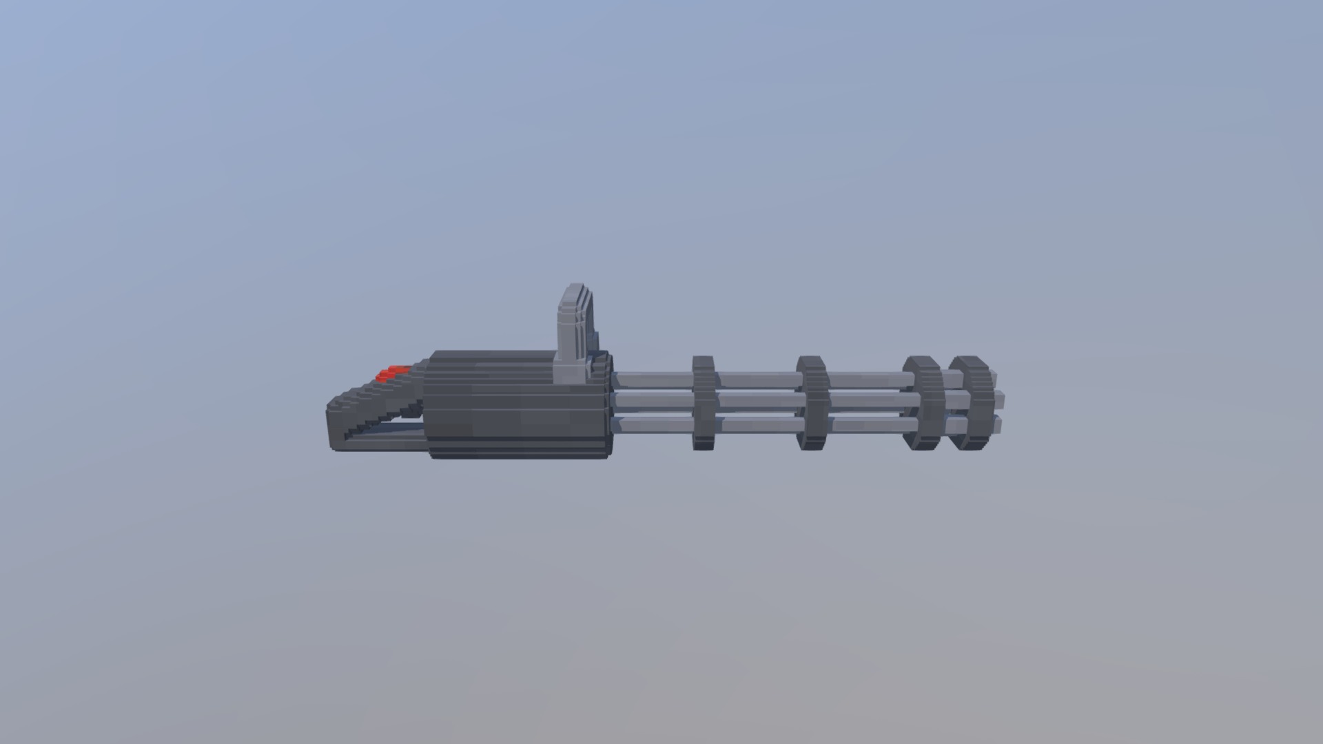 $3 Minigun - 3D model by xDarthAura (@lubensaico) [265b847] - Sketchfab