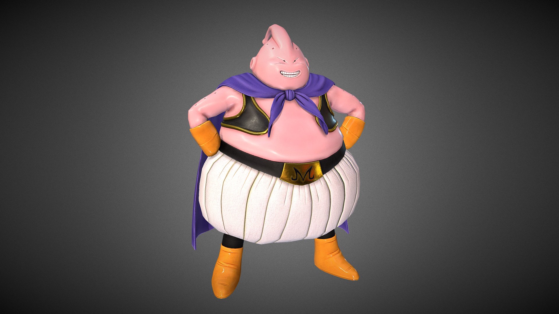 Bu Dragonball Fan Art - 3D model by phaichez [265bf7c] - Sketchfab