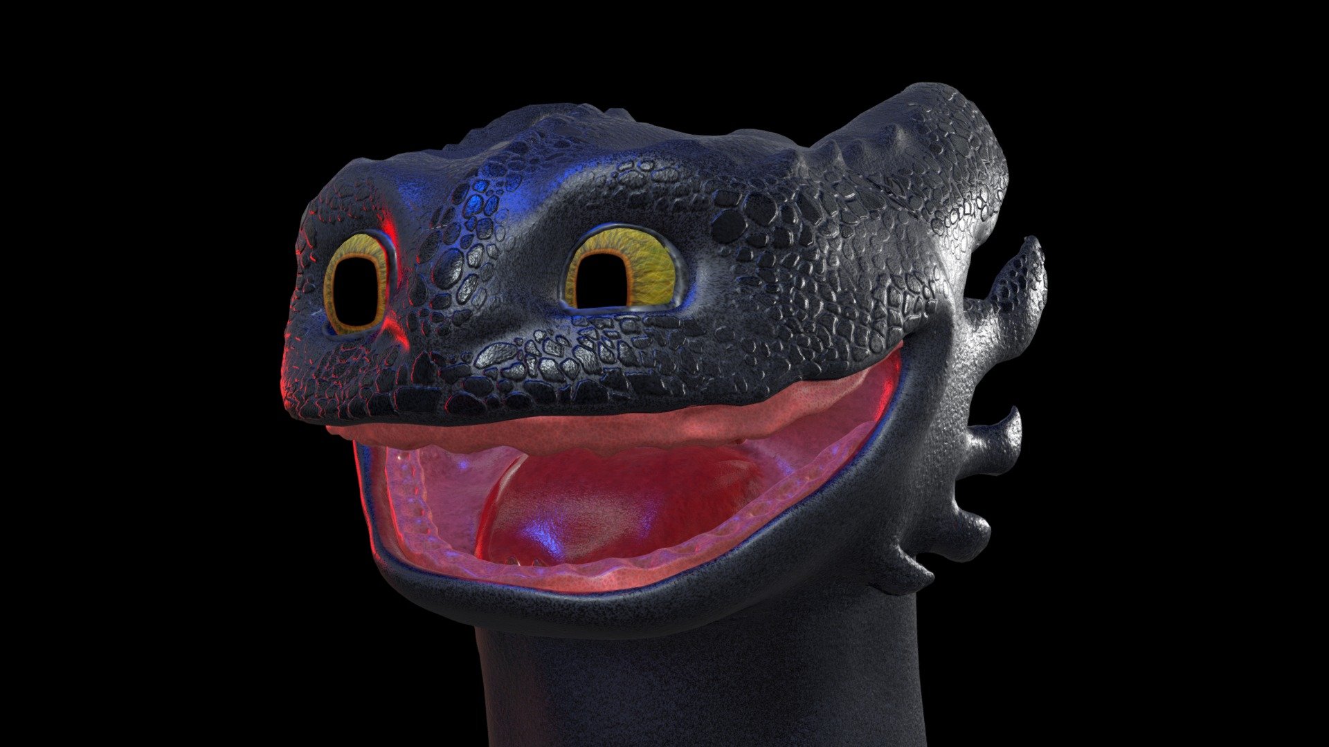 Toothless - Download Free 3D model by mahdi.habibpour2007 [265c96a ...