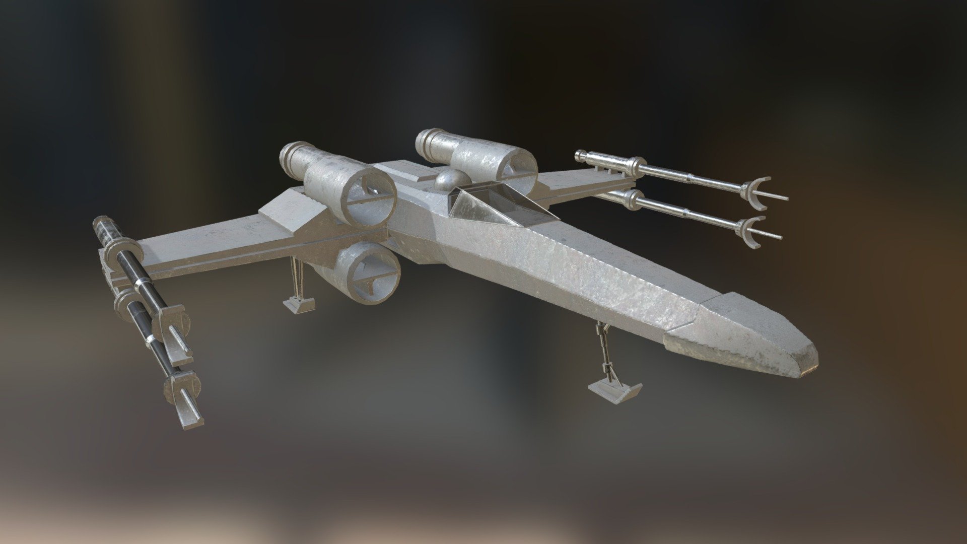 X-wing WIP - 3D model by Leon Levačić (@loadingx86) [265cc49] - Sketchfab