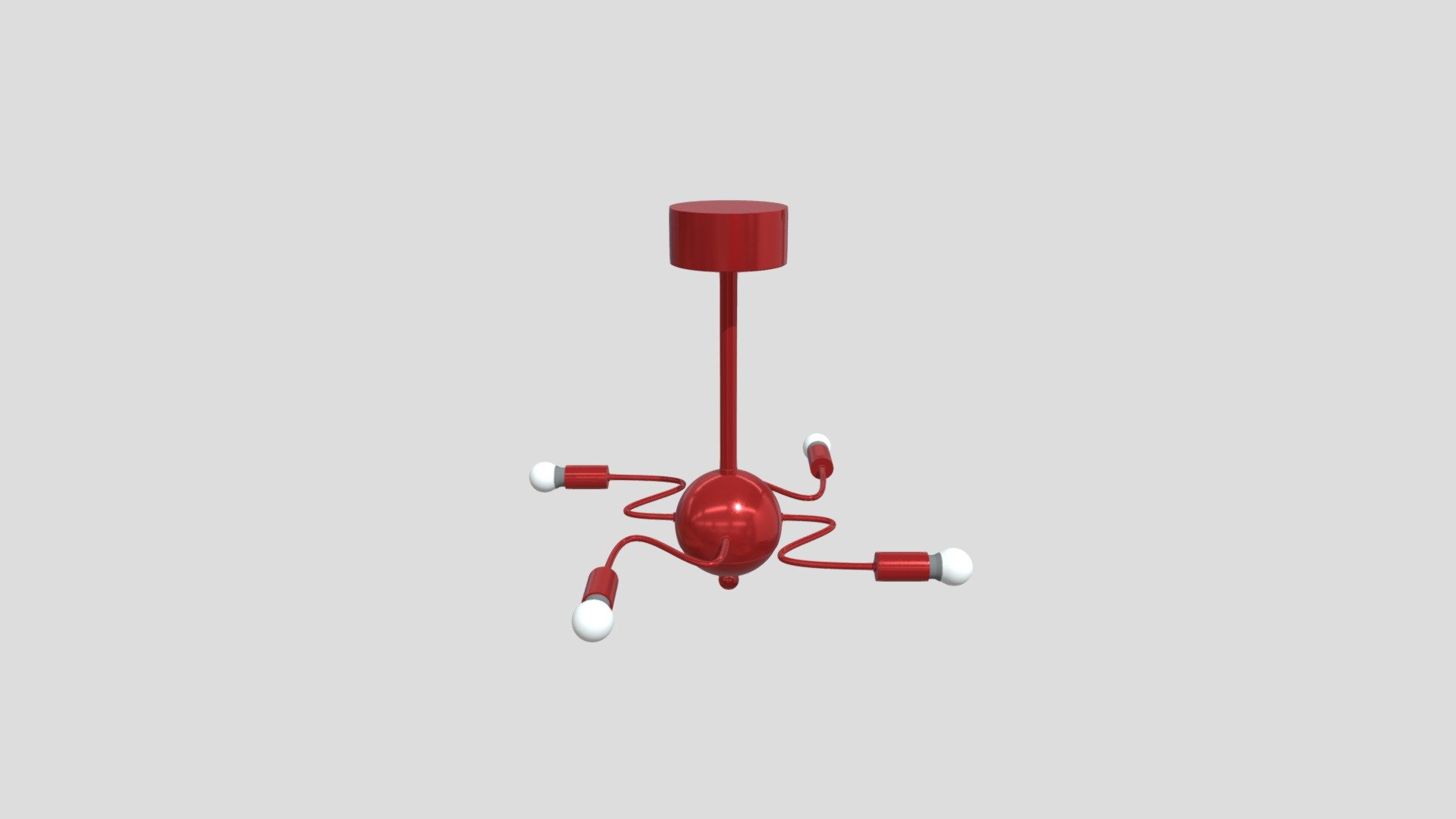 modern_lamp_with_bulbs - Download Free 3D model by athitaya [265d2e0 ...