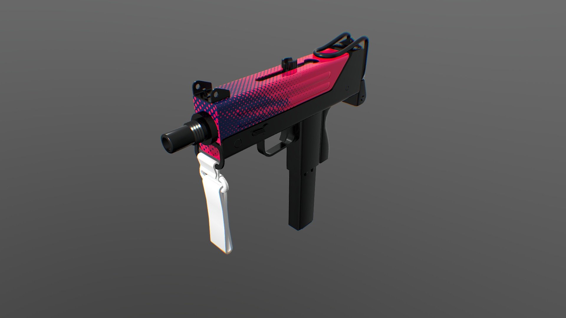 mac-10 | HALFTONE - 3D model by Nbc66 [265d94c] - Sketchfab