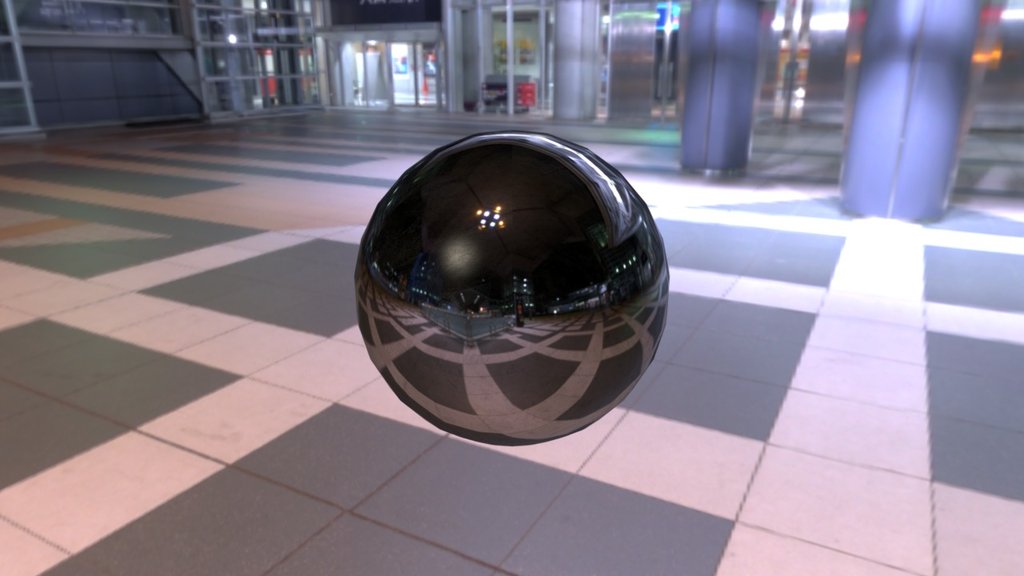 Chrome Ball - 3D model by Tyler Butler (@tfbutler) [265dd20] - Sketchfab