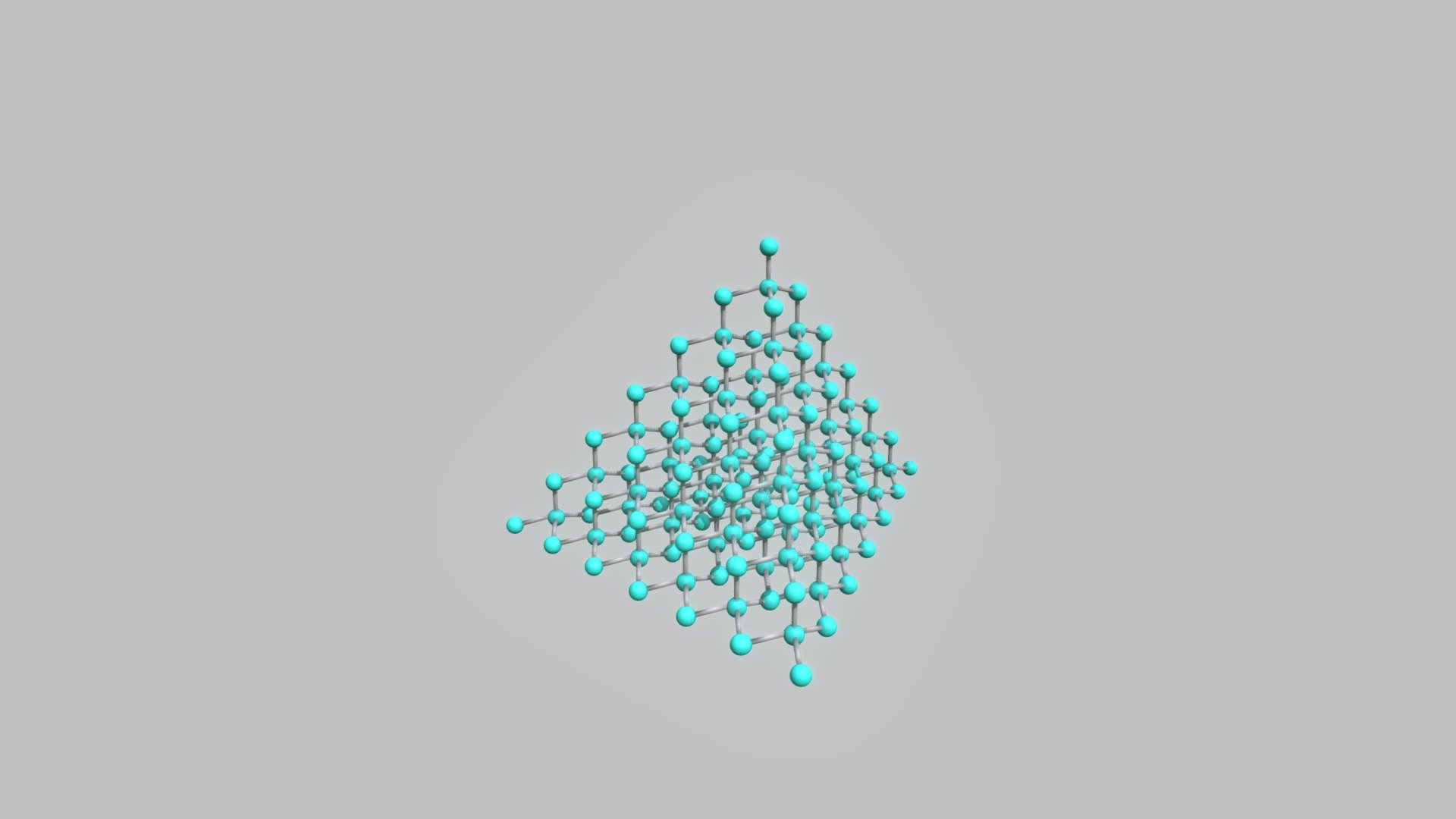 Diamond Molecular Structure - Download Free 3D model by Armaan ...