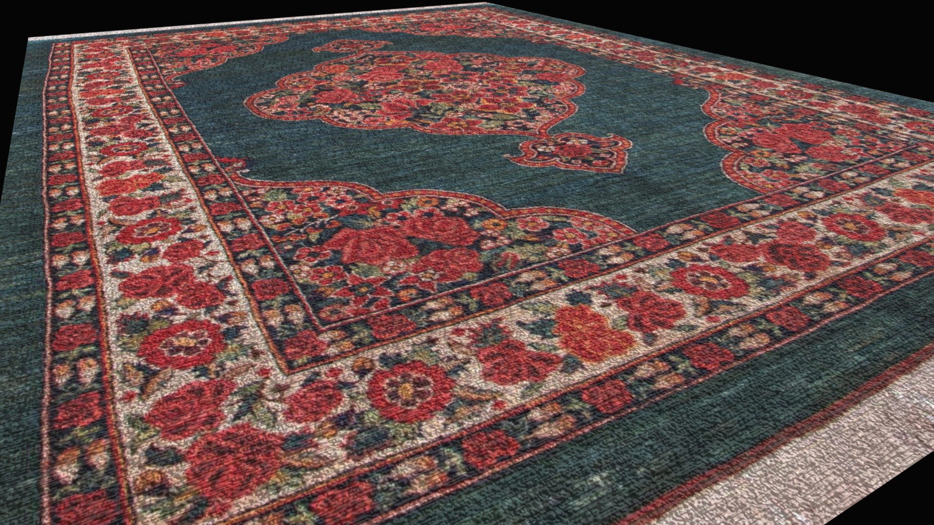 Iranian wool carpet - Download Free 3D model by Mehdi Shahsavan ...