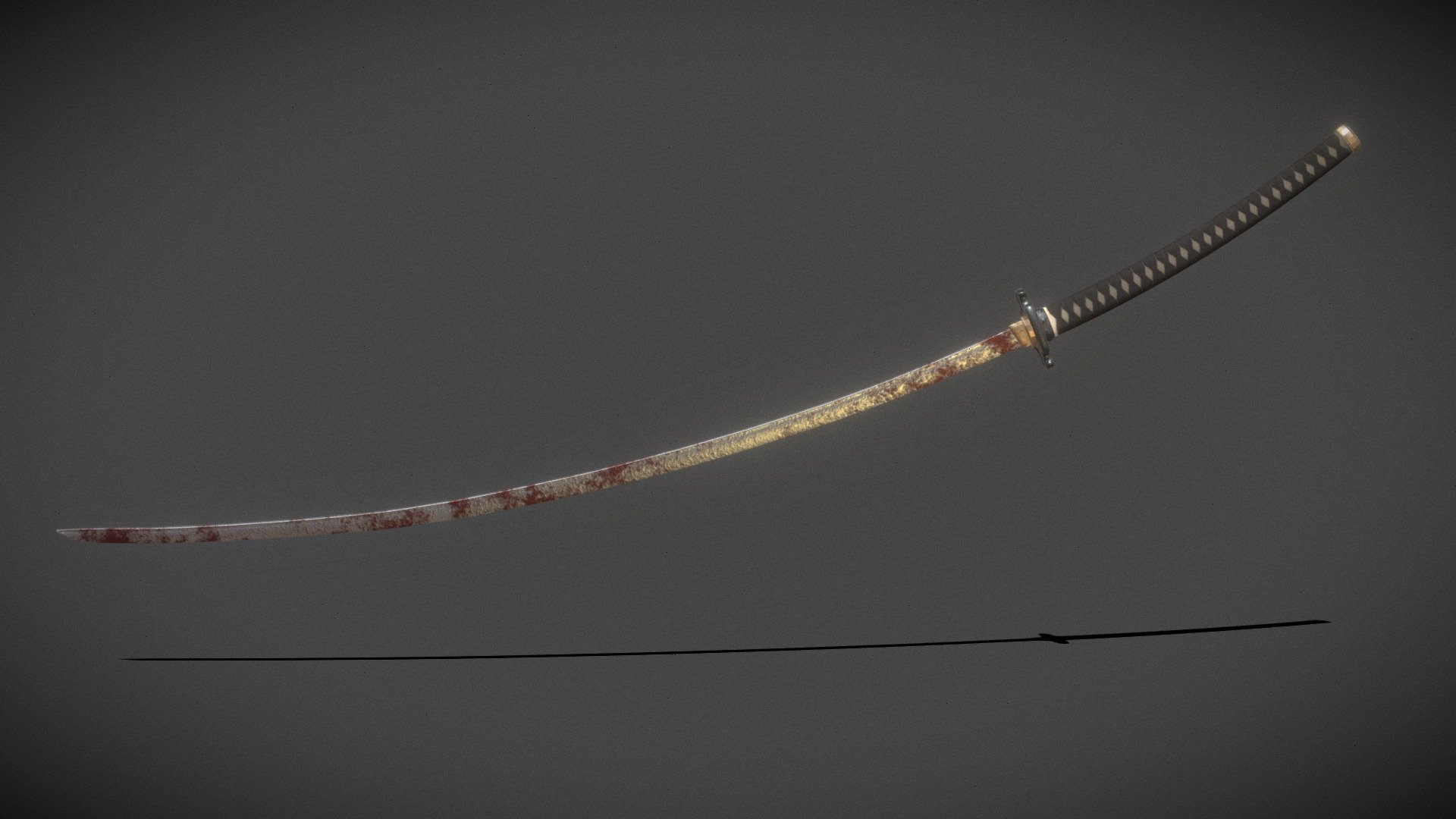 Odachi, Japanese sword - Download Free 3D model by barbodoji [26611a3 ...