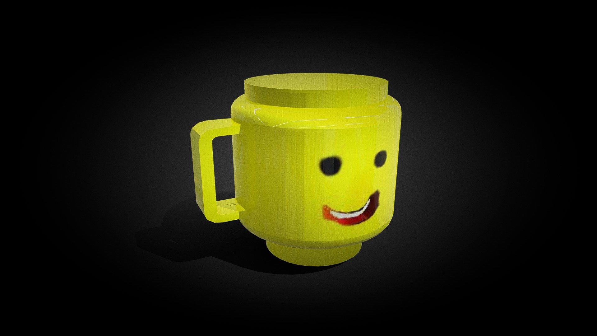 Lego Mug Fbx - Download Free 3D model by Sqtime |kianu blenderist ...