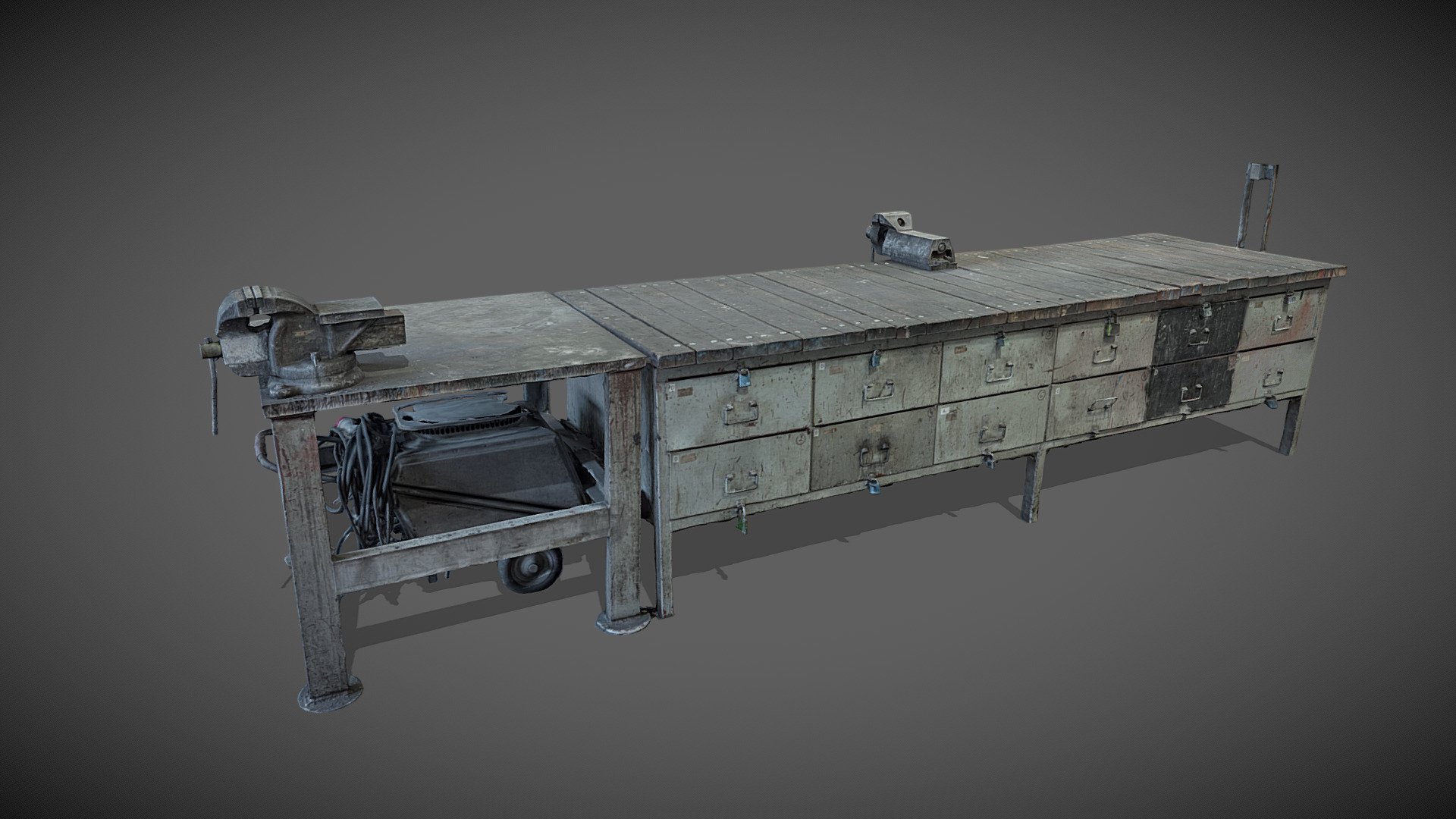 Workbench / work table - Buy Royalty Free 3D model by Goromor (@gorllu ...