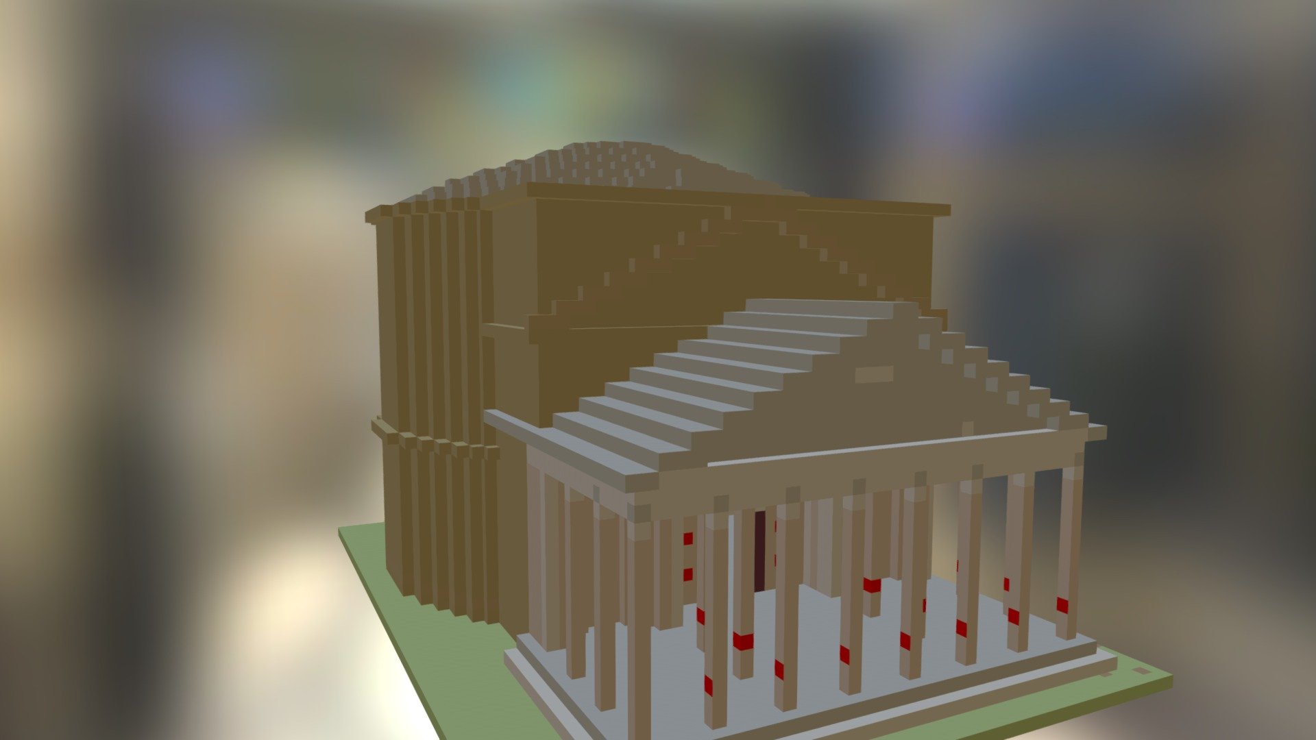 Pantheon 2 - Download Free 3D model by emanuele.viani [2663786] - Sketchfab