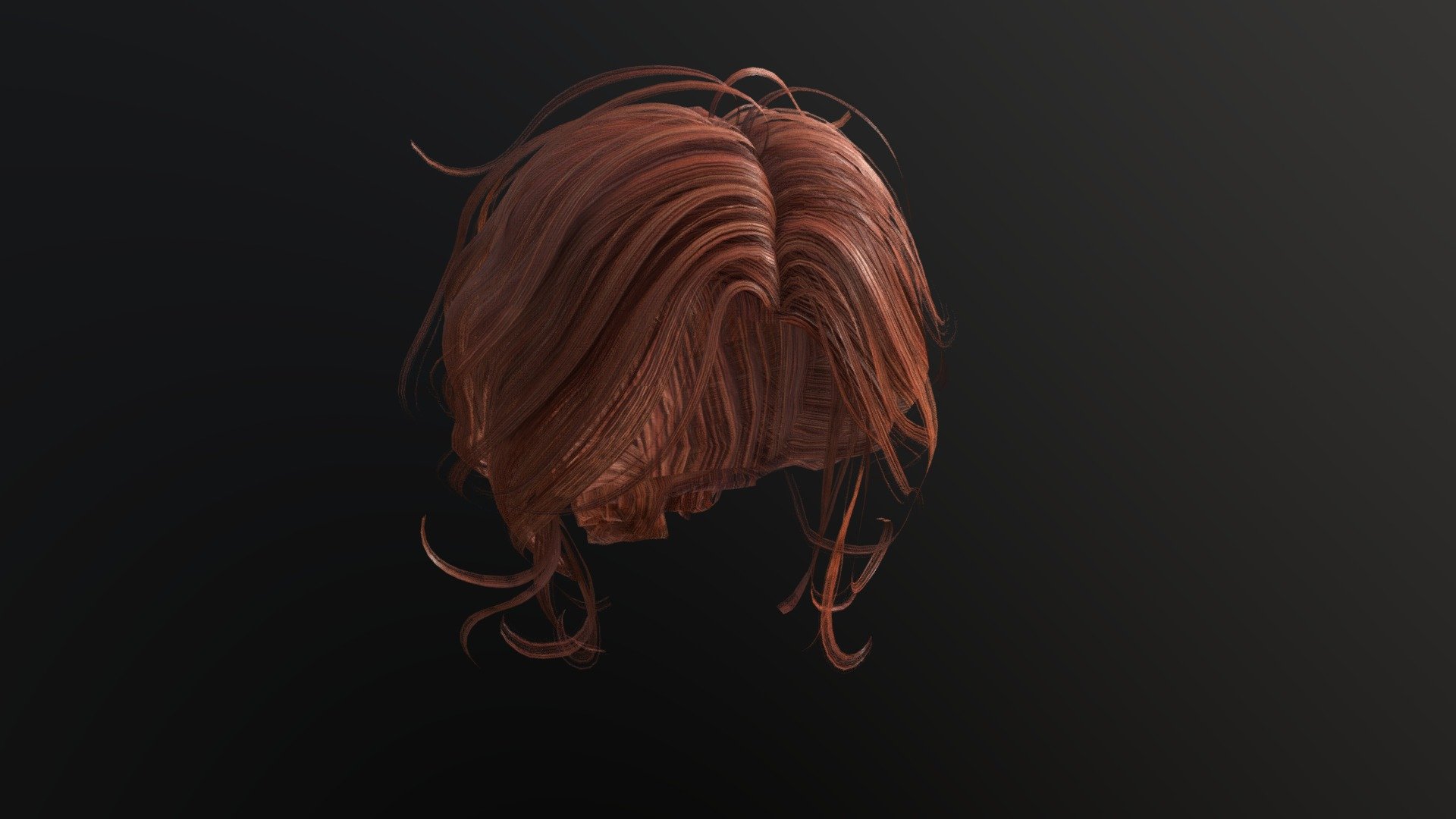 Female hair - Buy Royalty Free 3D model by Iyturie (@iyturie) [2663e8b ...