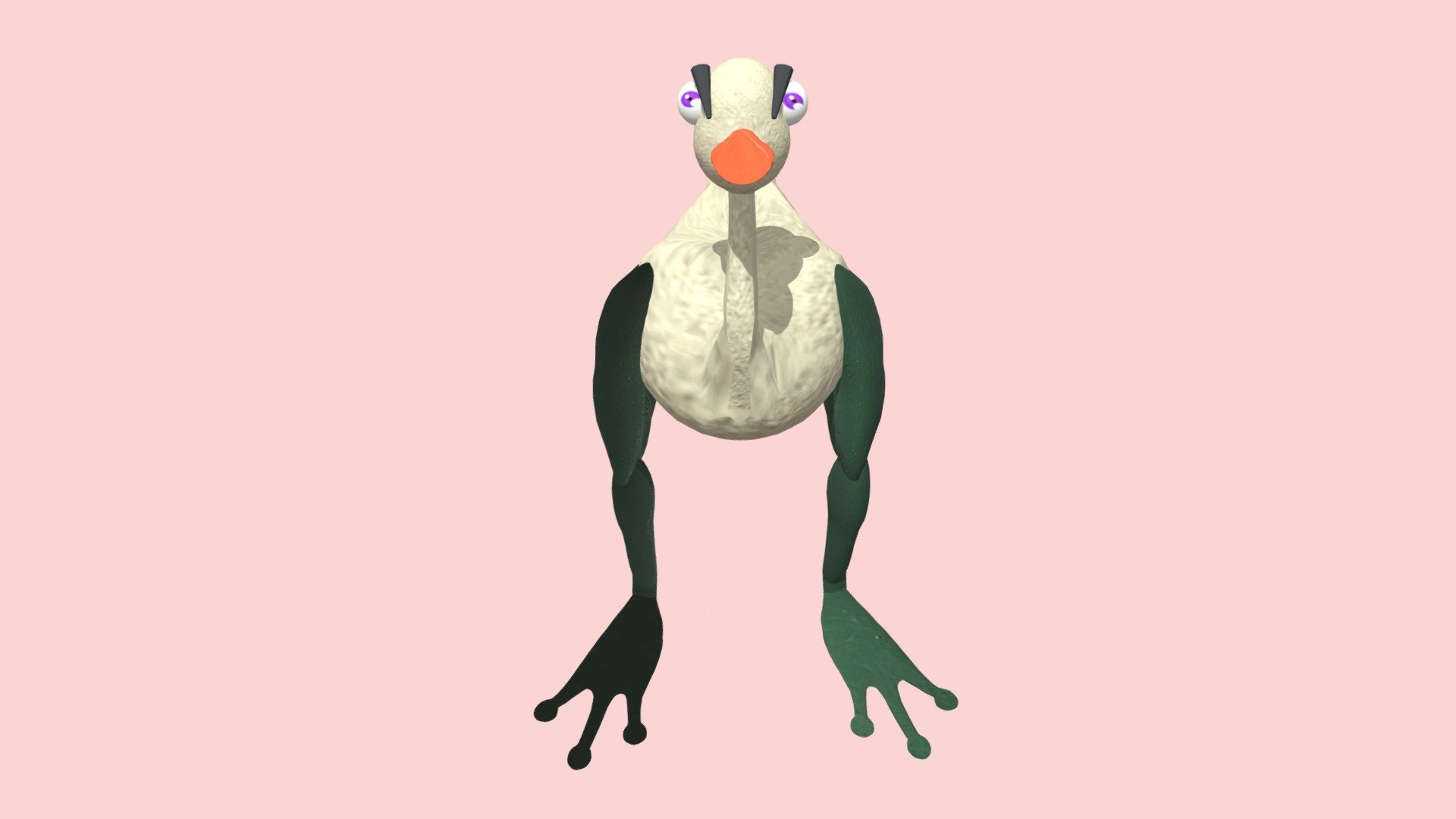 Kevin the GooseFrog Hybrid WIP - Download Free 3D model by roxyspring ...
