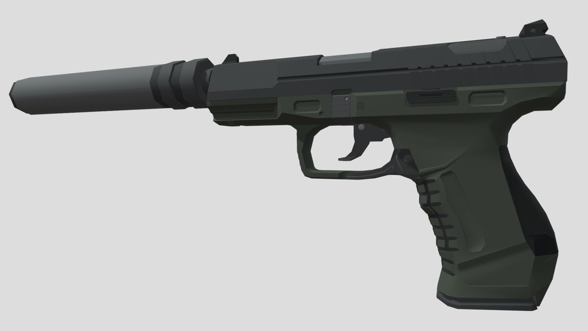 Walther P99 - 3D model by Charlie_3310 (@le_charlie) [26664ae] - Sketchfab