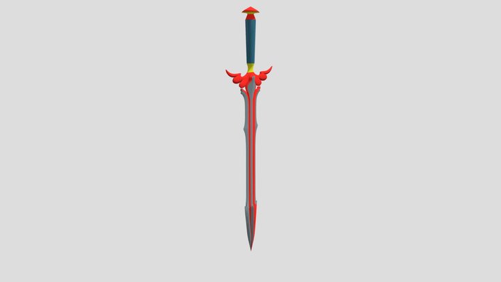 Stylized-sword 3D models - Sketchfab