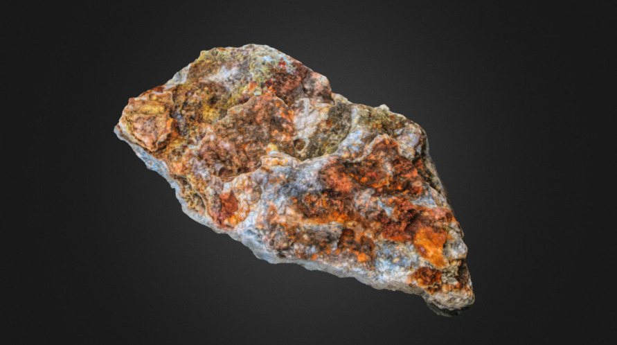 Reddish rock - 3D model by SenYul [2666dea] - Sketchfab