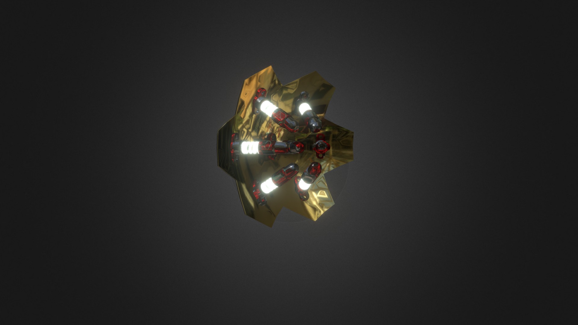HexaShield With emission - Download Free 3D model by FuahaJumjumia ...