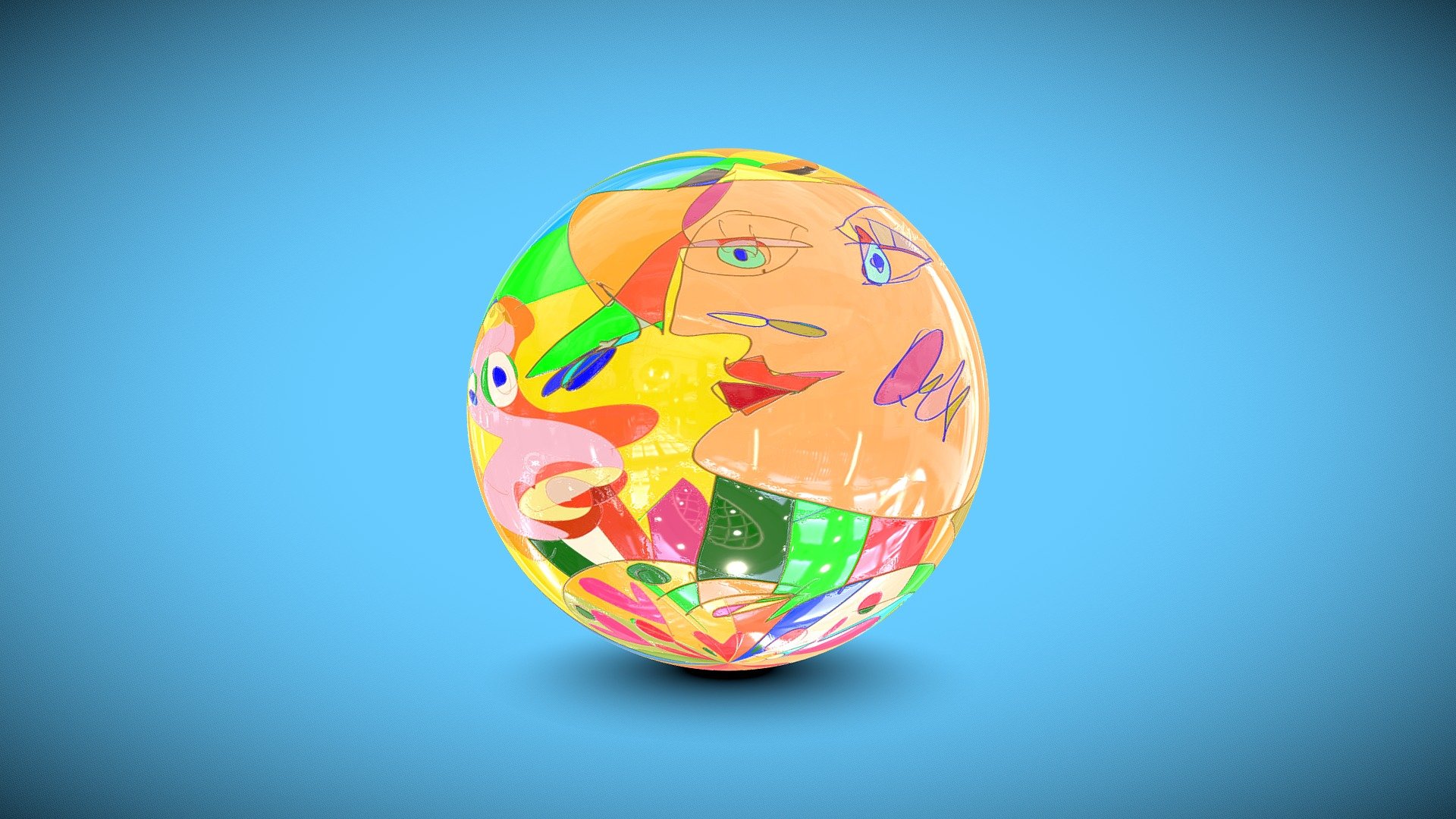 360 - Inside the Meta Ball #0004 - 3D model by YLahey [266b927] - Sketchfab