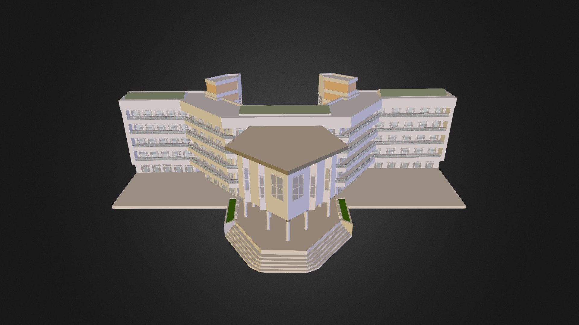 Building22 - 3D model by itsara.ra [266bda1] - Sketchfab