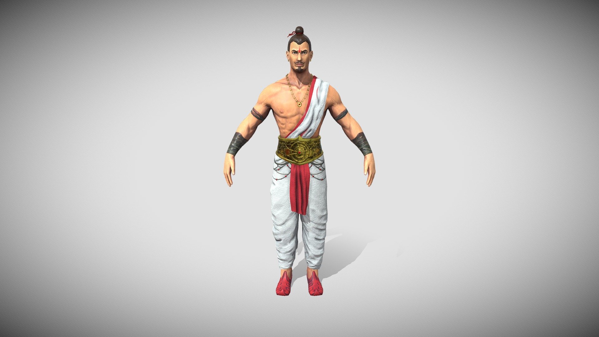 Indian Warrior - 3D model by Melissa (@MelissaPrim) [266cc4f] - Sketchfab