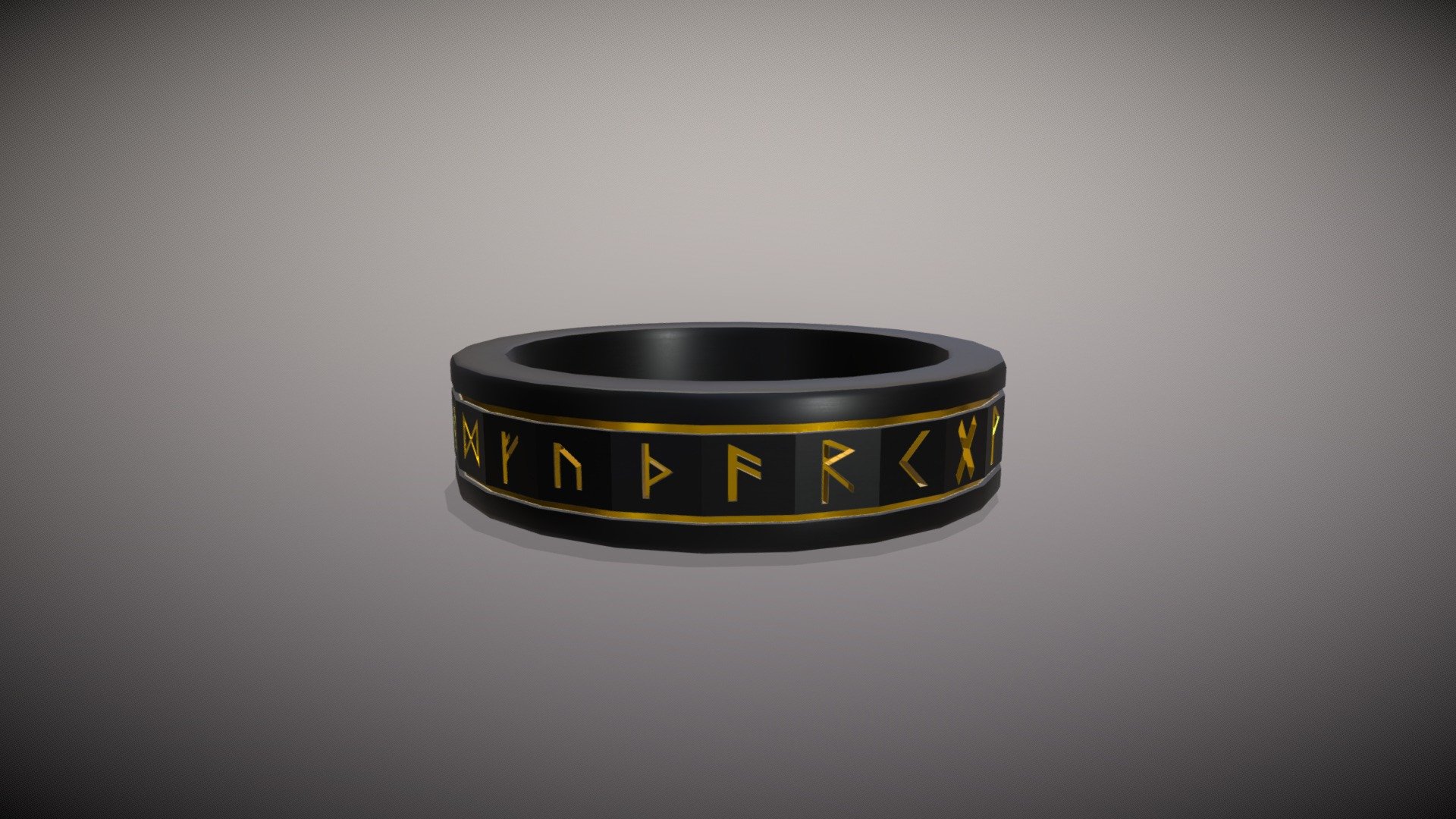 Rune Ring - Download Free 3D model by Christopher Turner (@Christopher ...