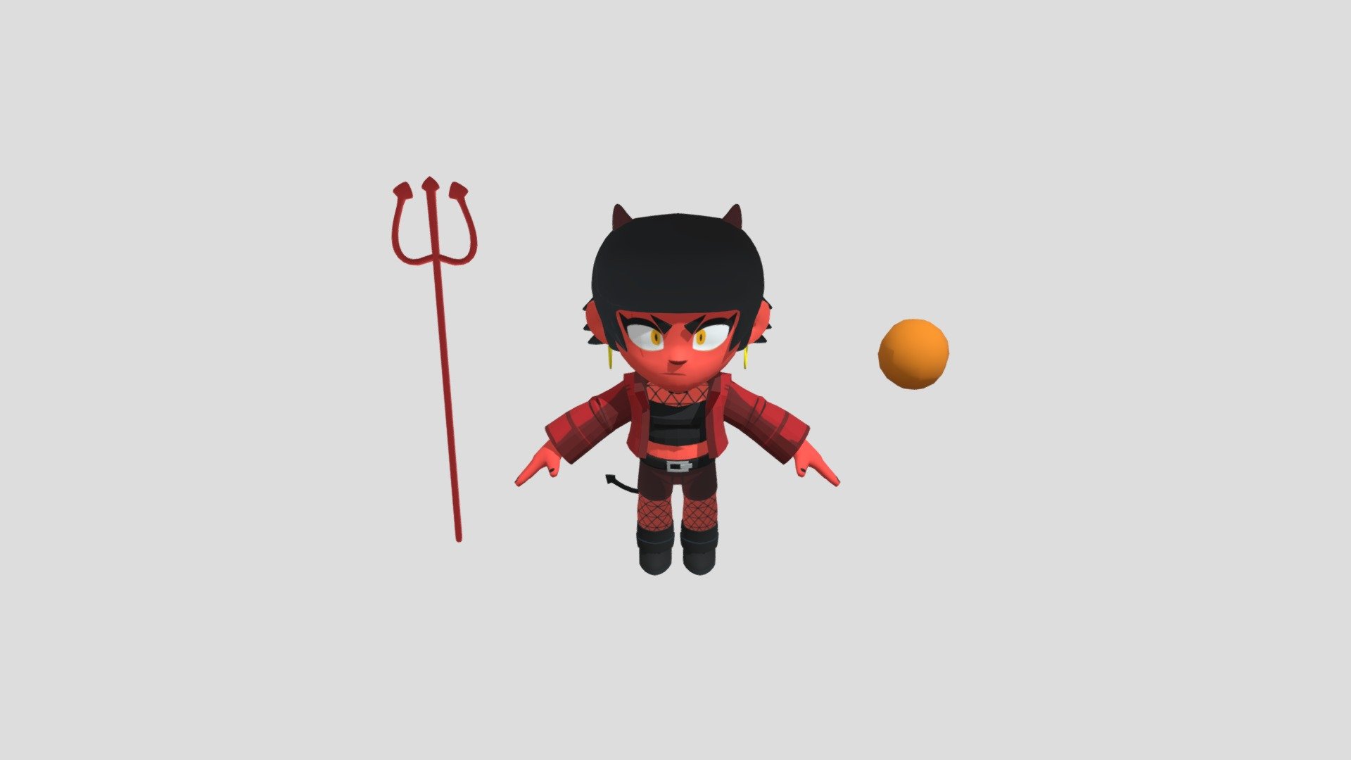 Devil Bibi - 3D model by adrloper [266cd92] - Sketchfab