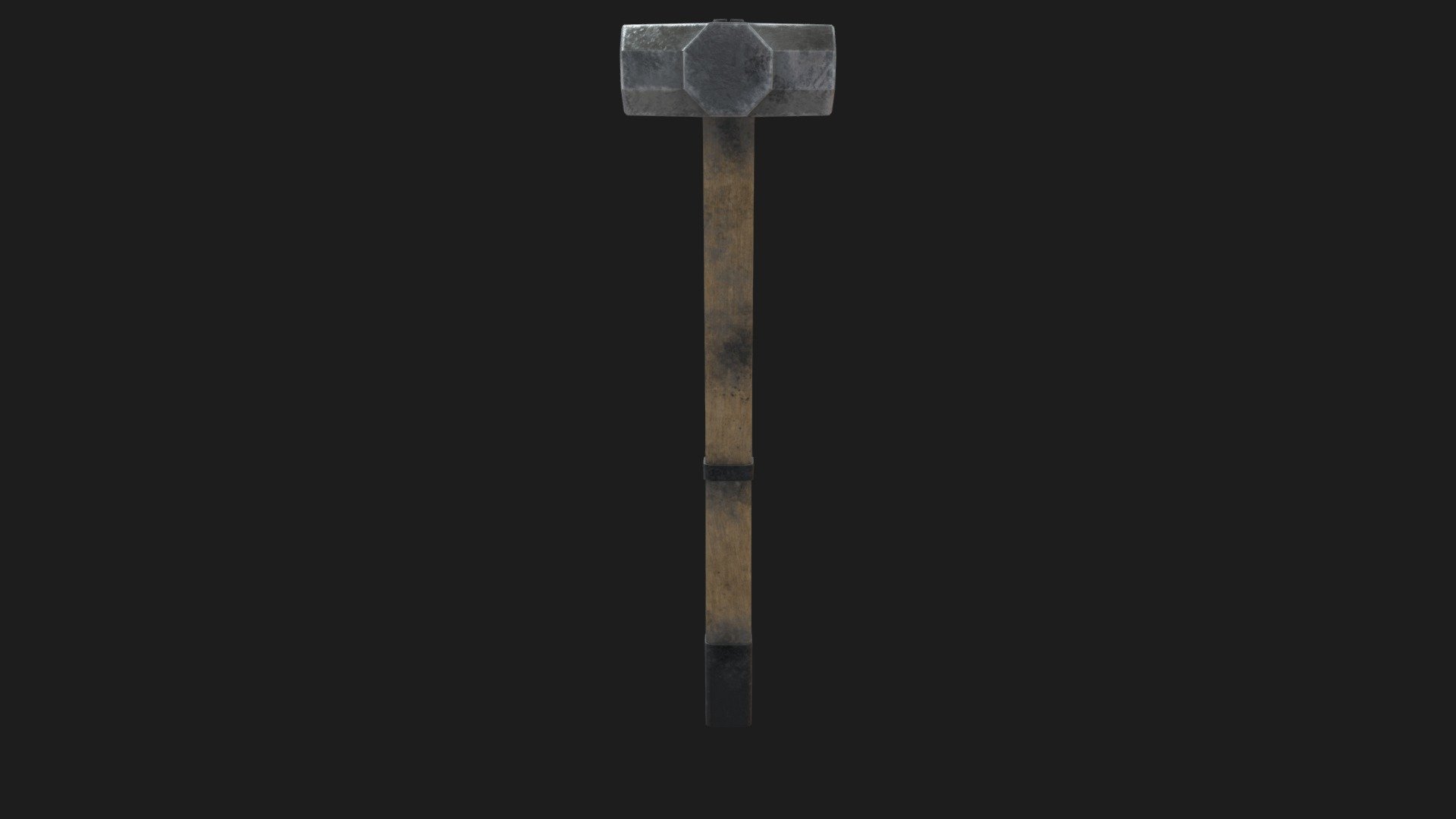 Hammer Prop - PBR Textures - 3D model by wolvezx [266e1c8] - Sketchfab